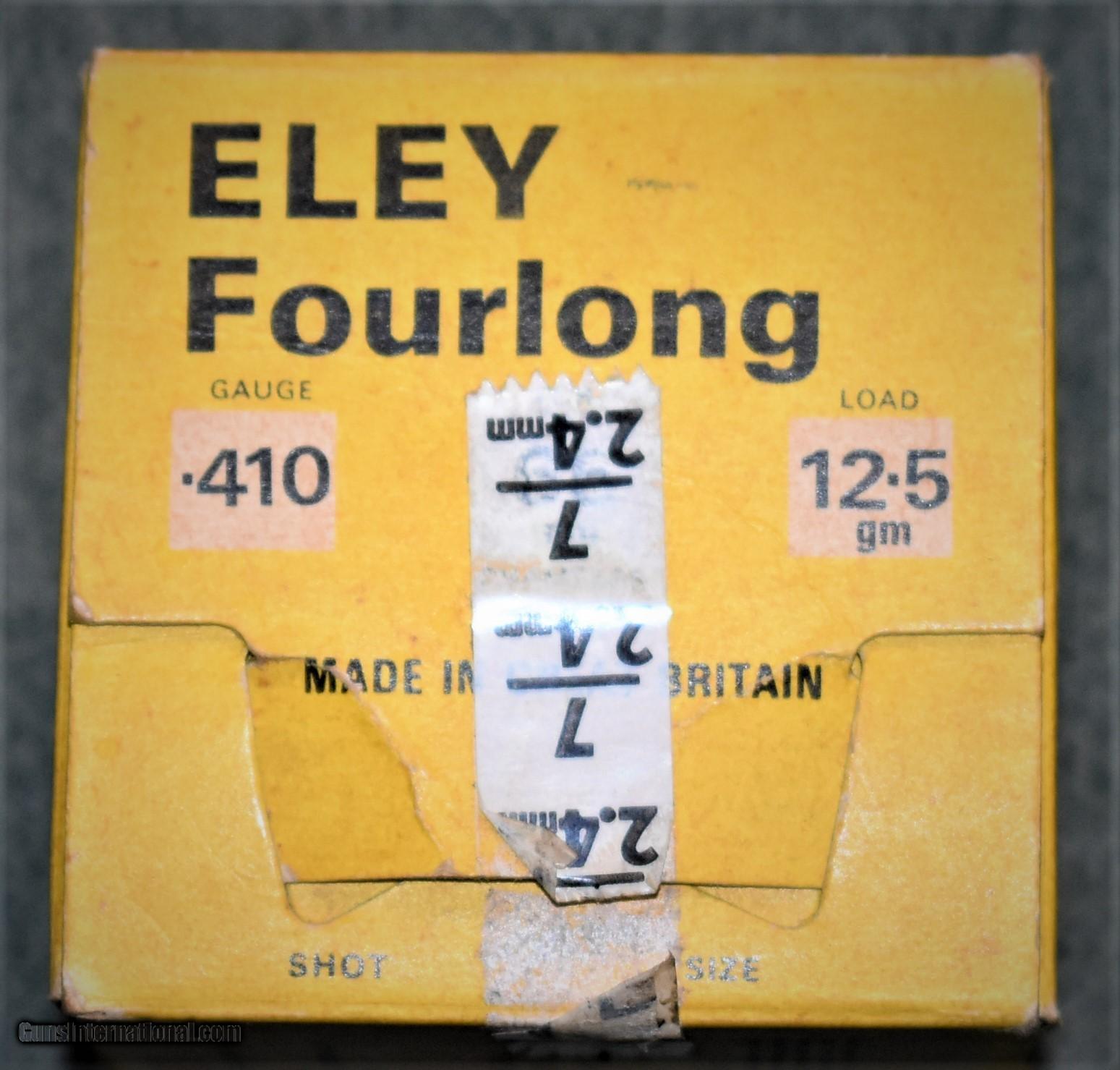 Full Box of Eley Fourlong 410