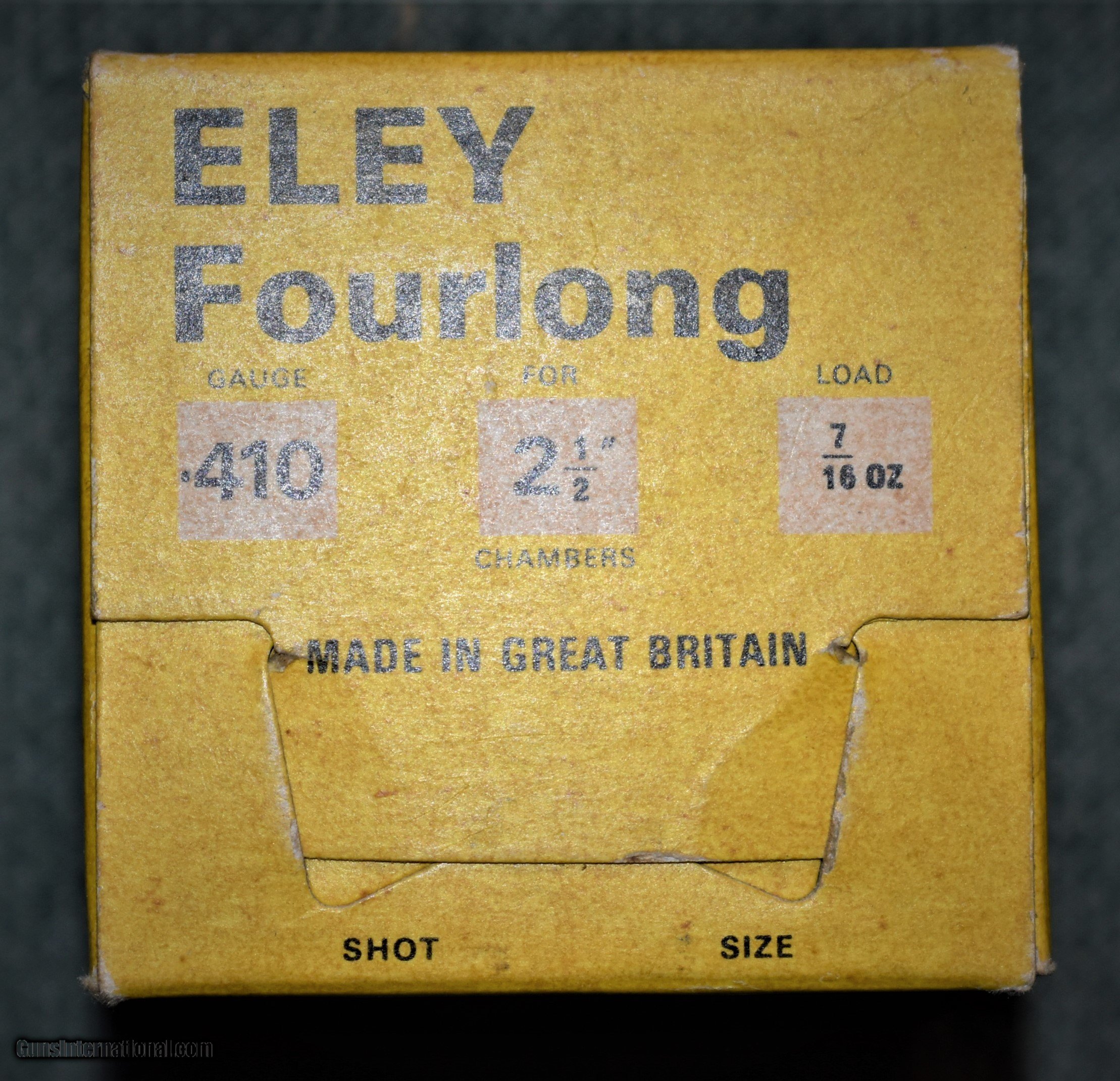 Full Box of Eley Fourlong 410