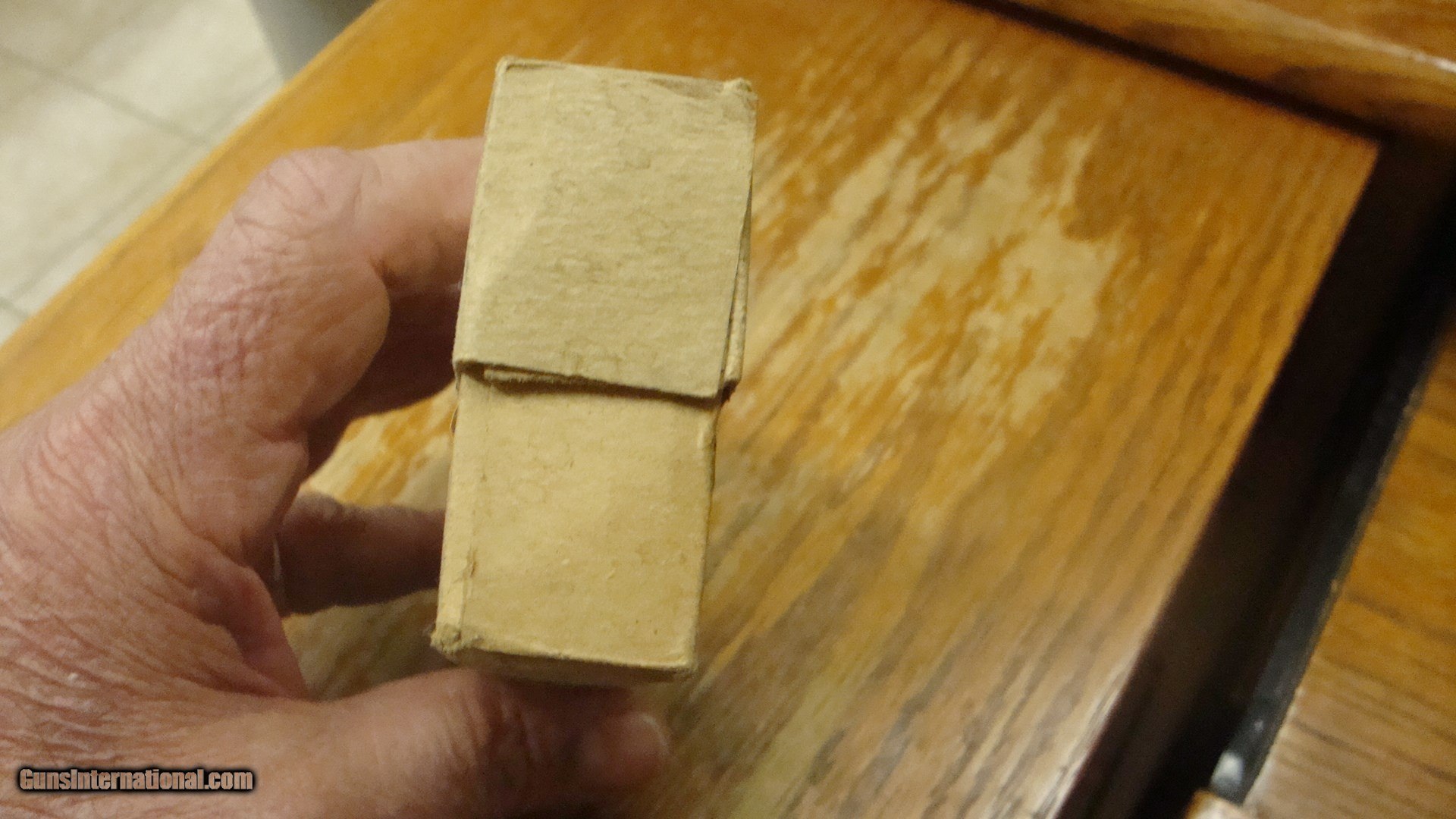 VINTAGE BOX OF WINCHESTER 303 BRITISH EMPTY UNPRIMED SHELLS UNOPENED