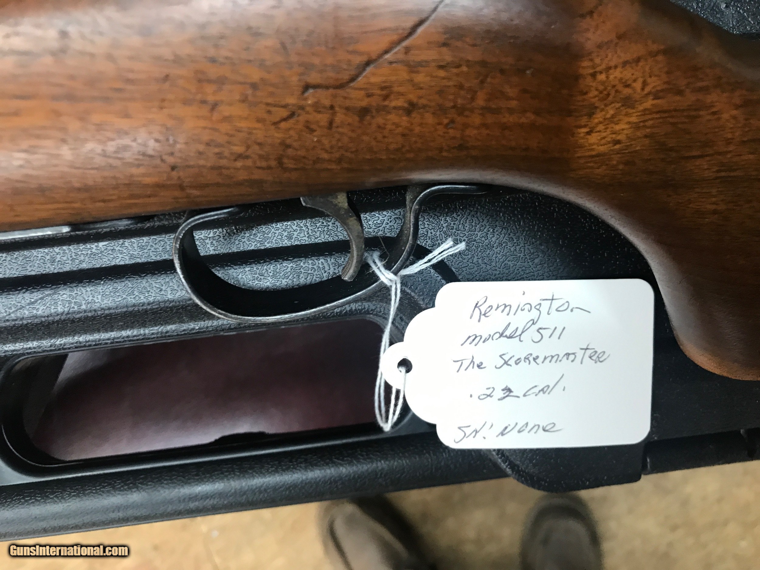 Remington Model 511, The Scoremaster, .22 Rifle,