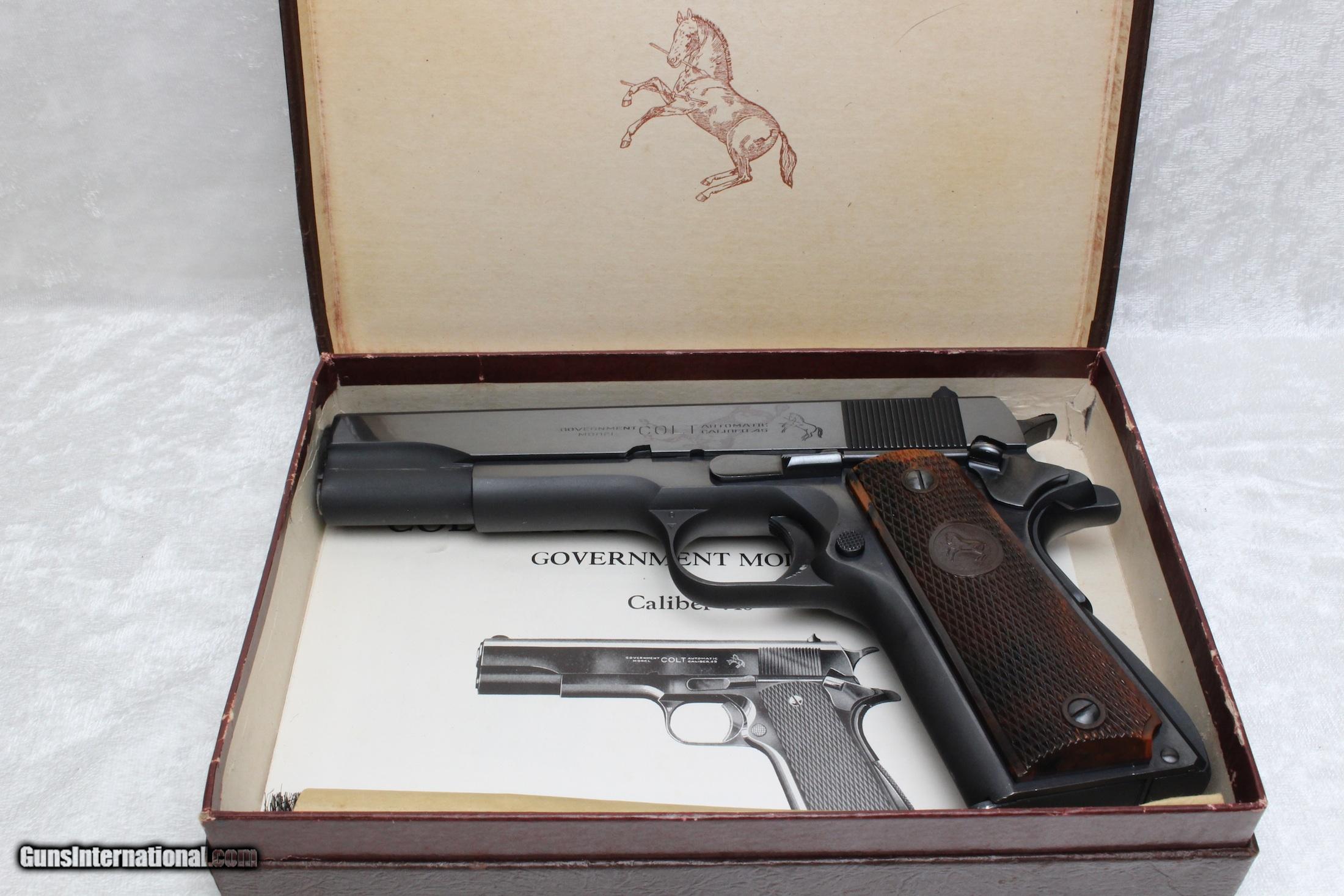 1950 Colt Government .45 LNIB