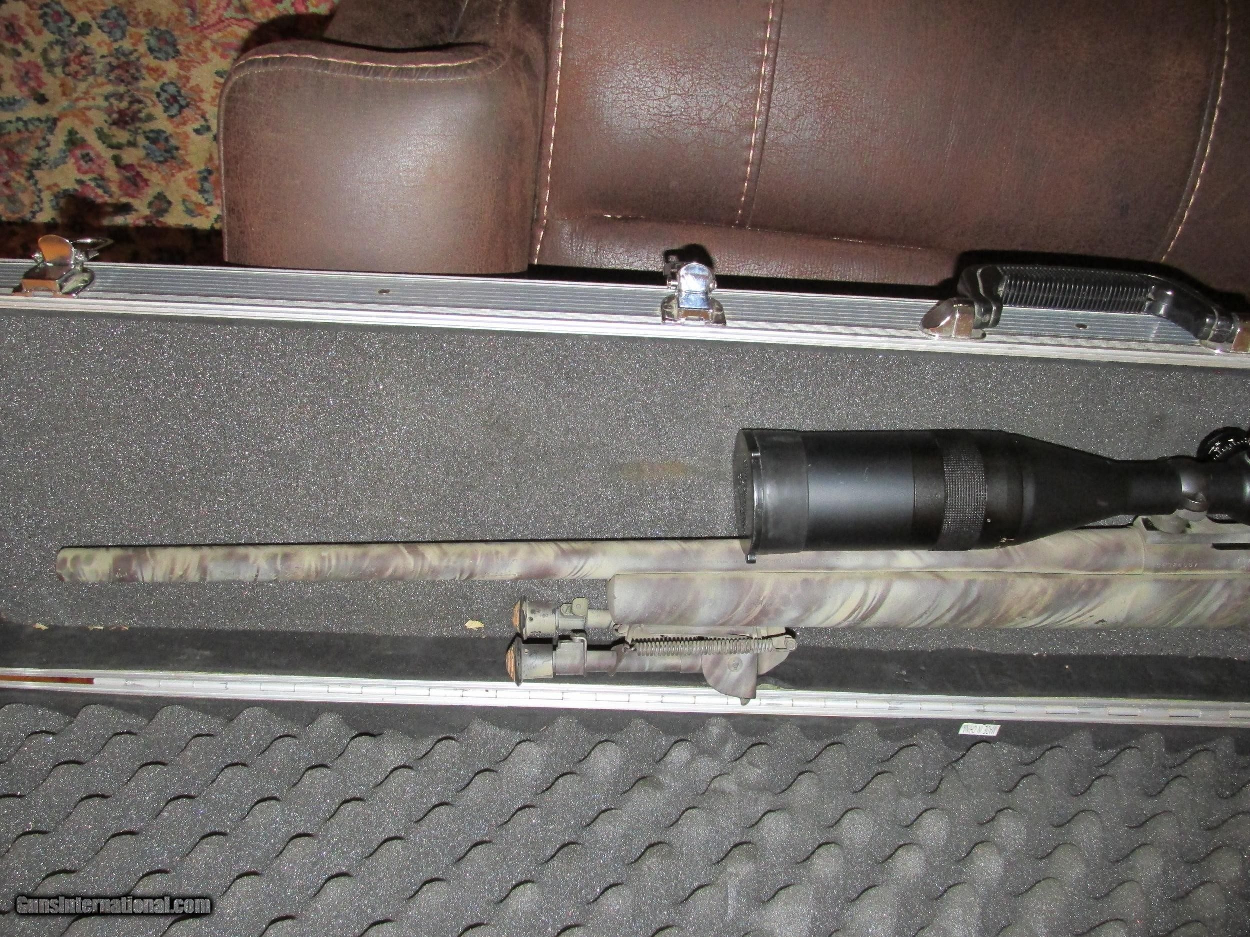 Remington 700 Bull Barrel 308 Caliber, 10x56 Government Model Scope