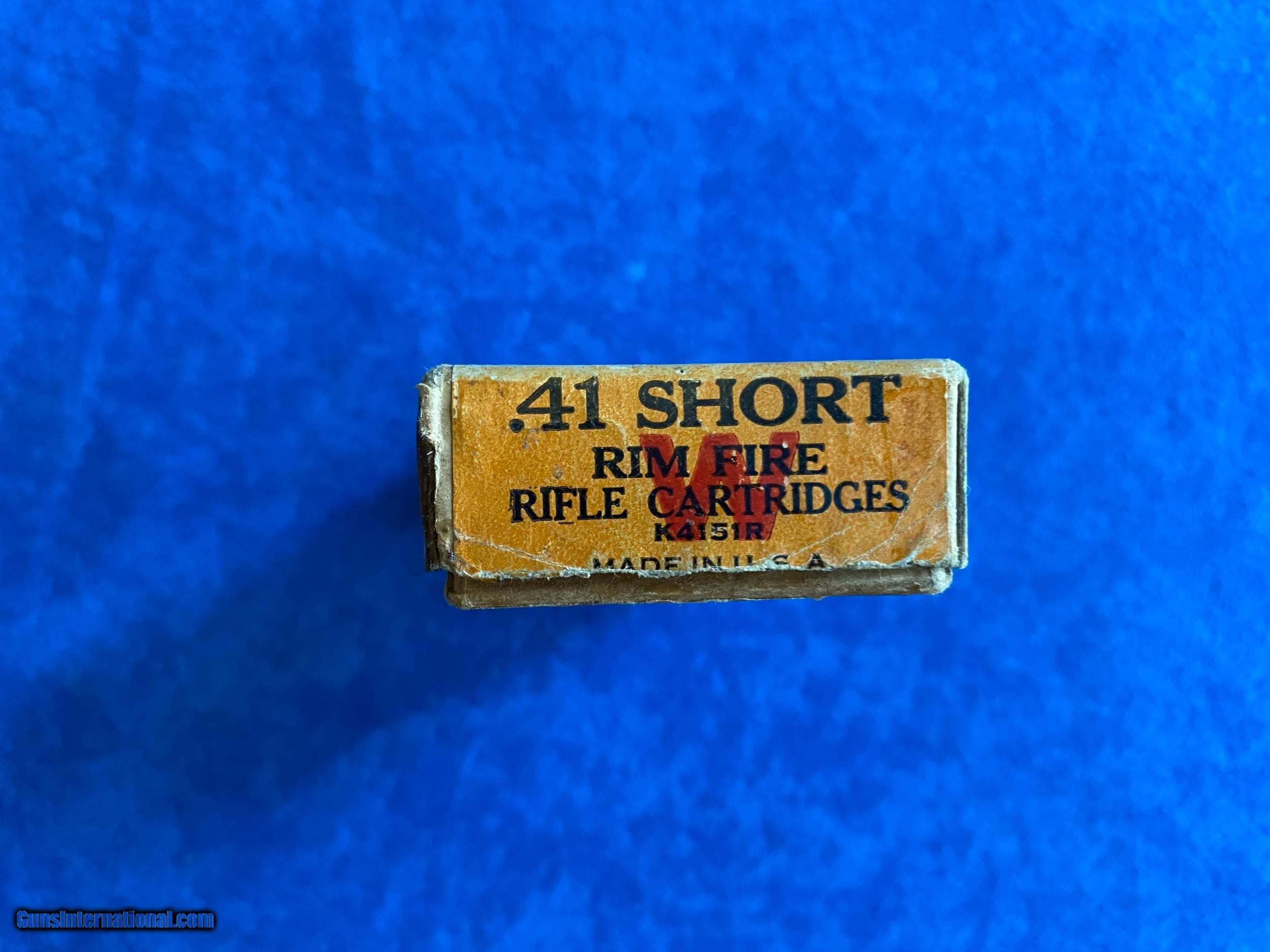 WINCHESTER FULL BOX OF 41 cal. RIMFIRE