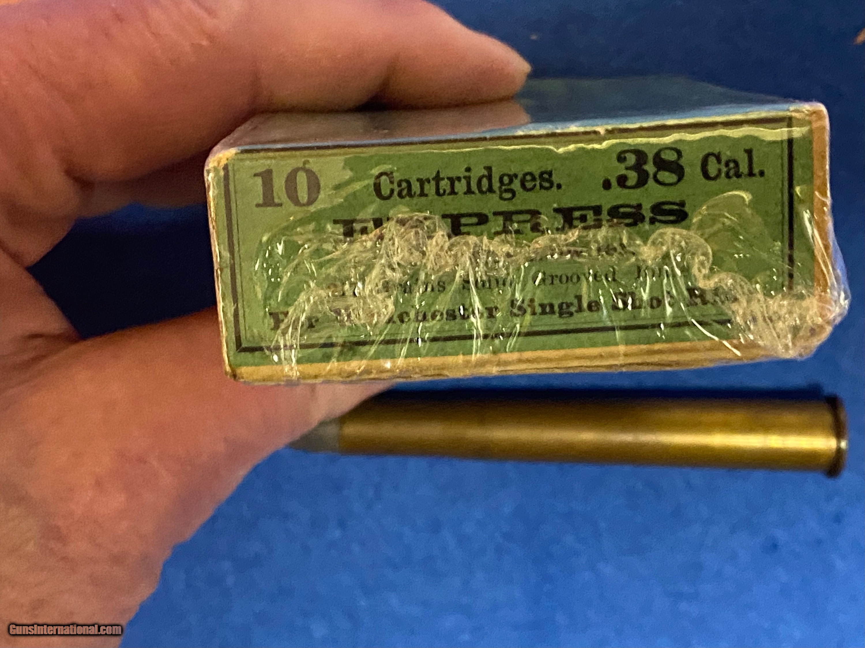 WINCHESTER 38-90EXPRESS SINGLE SHOT CARTRIDGES for sale
