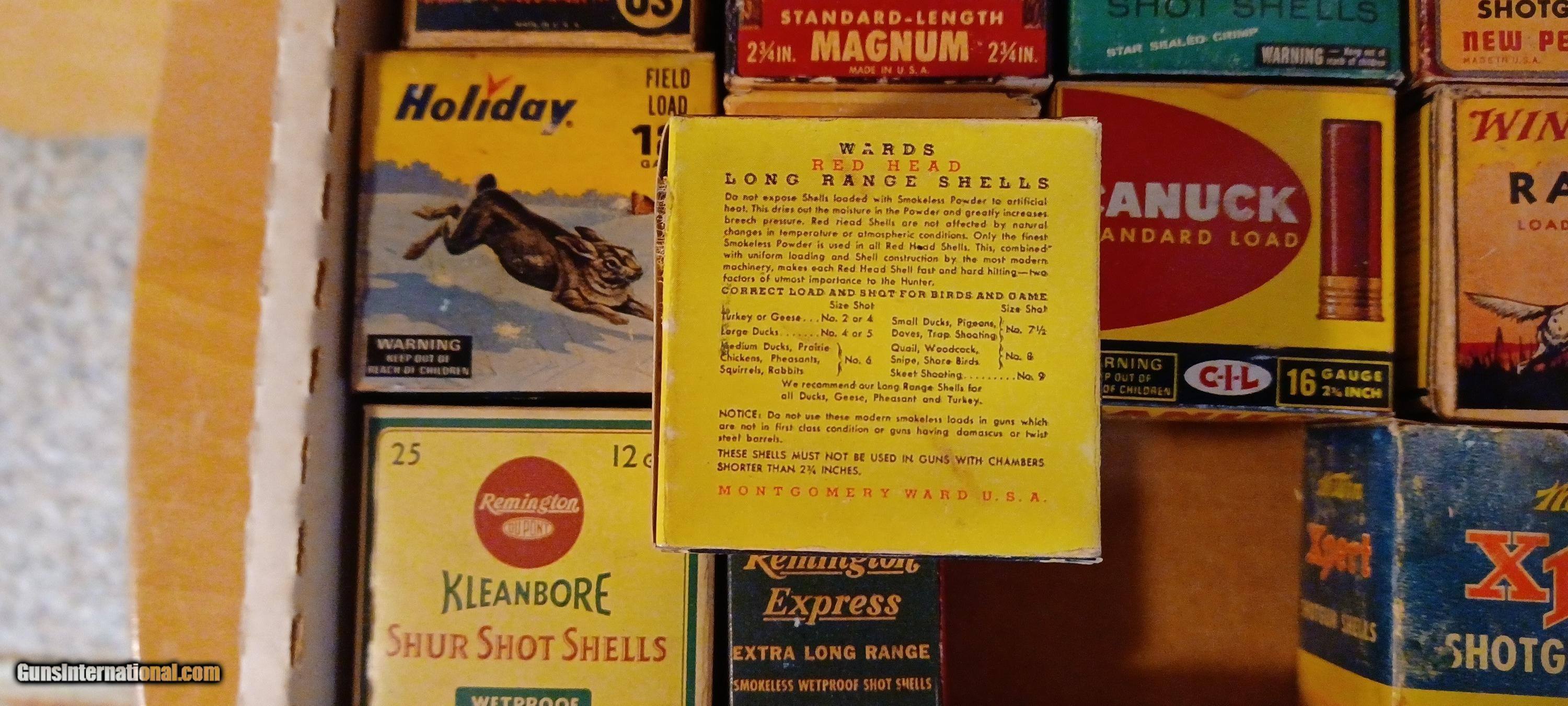 Tom Tabor Miniture Shotgun Shell Boxes