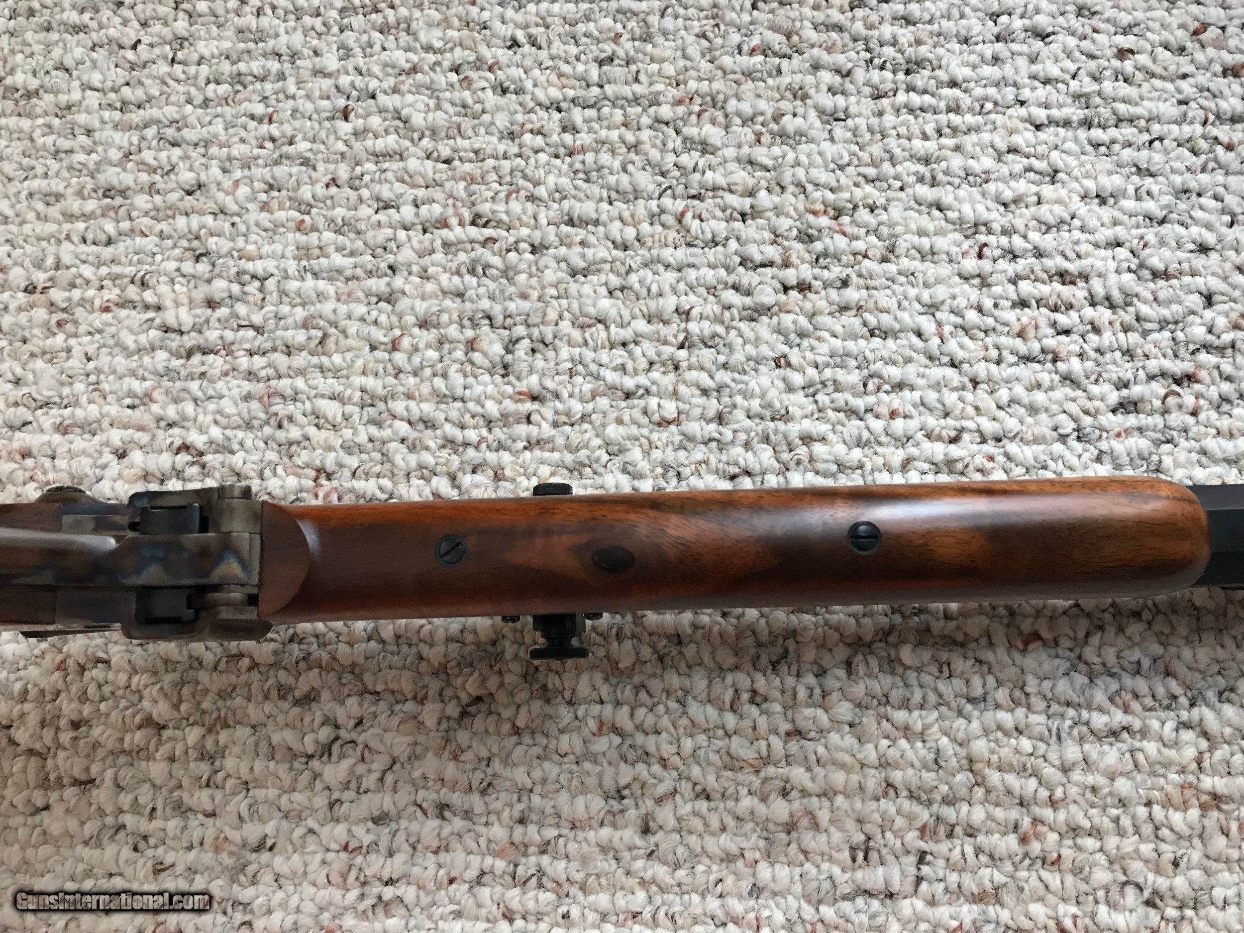 Dakota Arms Little Sharps Rifle 22 LR Engraved MVA Scope and Great Wood ...