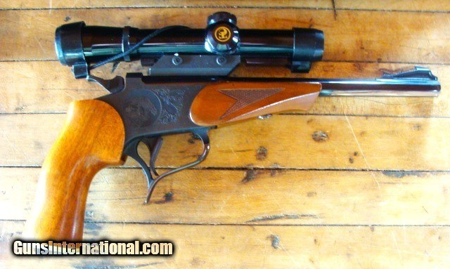 New 1st Gen Thompson Center Contender 218 w/TC Scope 10" Octagon Unfired