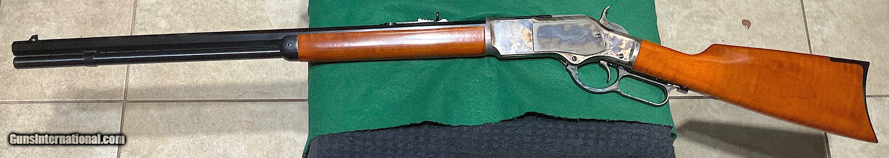UBERTI = WINCHESTER - 1873 = .45 LC = RIFLE = OCTAGON 24 Inch Barrel ...