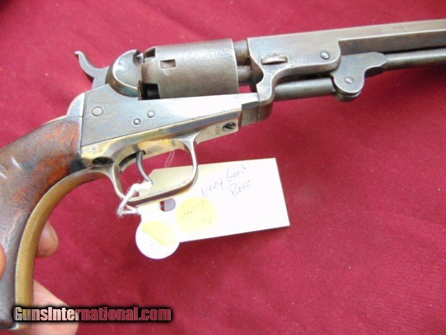COLT 1849 POCKET REVOLVER 31 CAL - MADE 1850 - STAG COACH SCENE