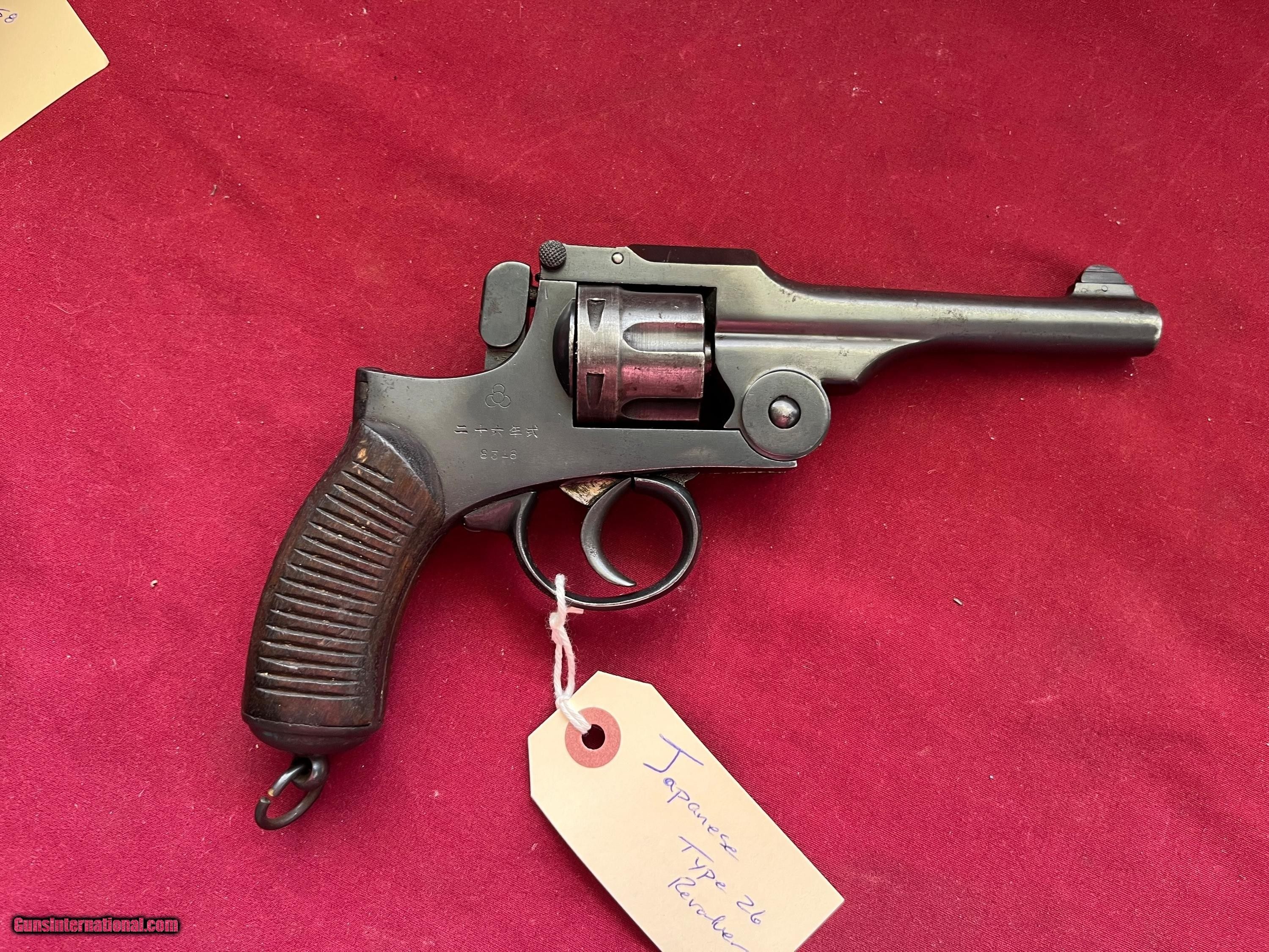 JAPANESE TYPE 26 REVOLVER 9MM JAP