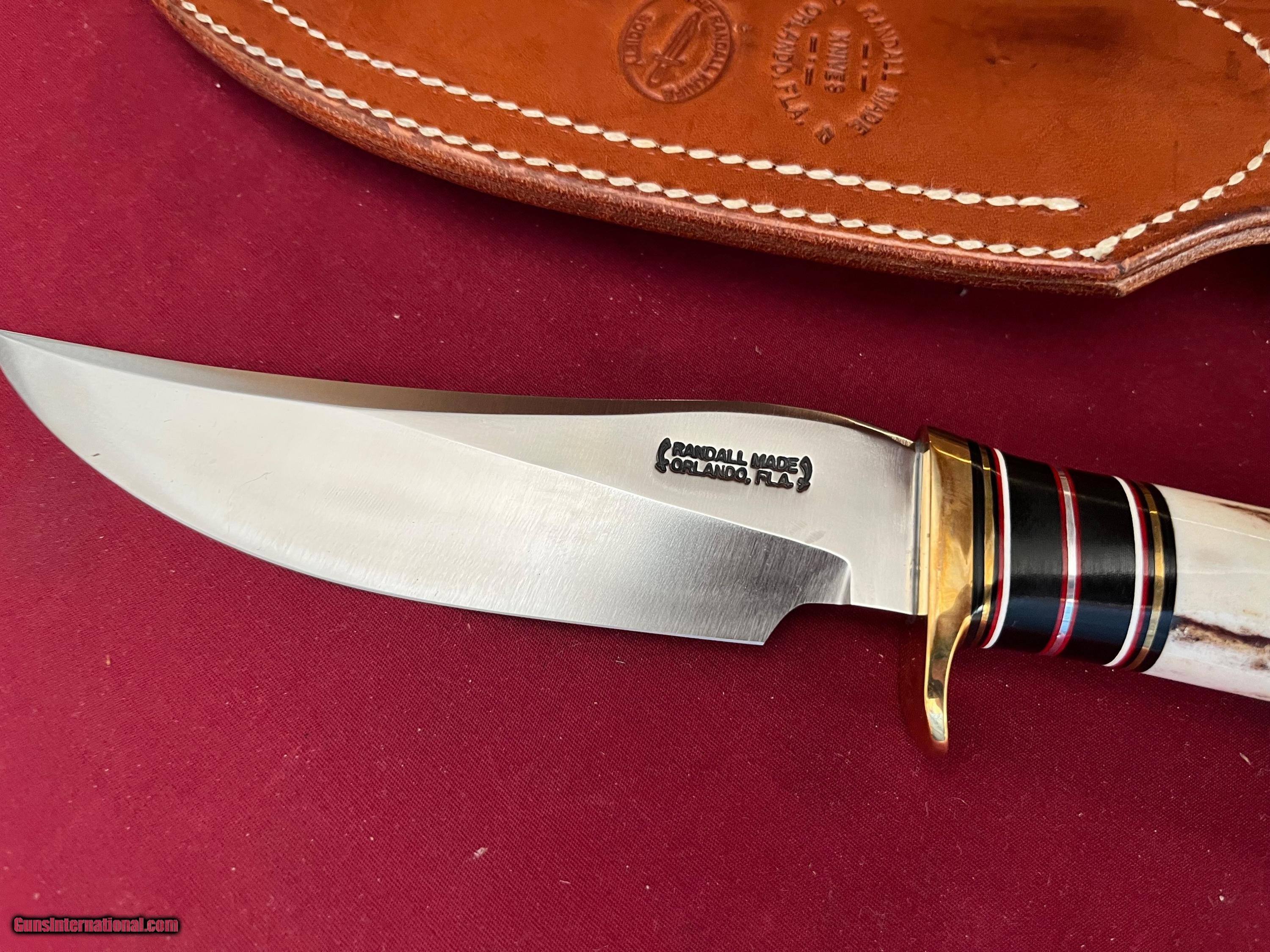 RANDALL RKS COLLECTORS SOCIETY KNIFE STAG