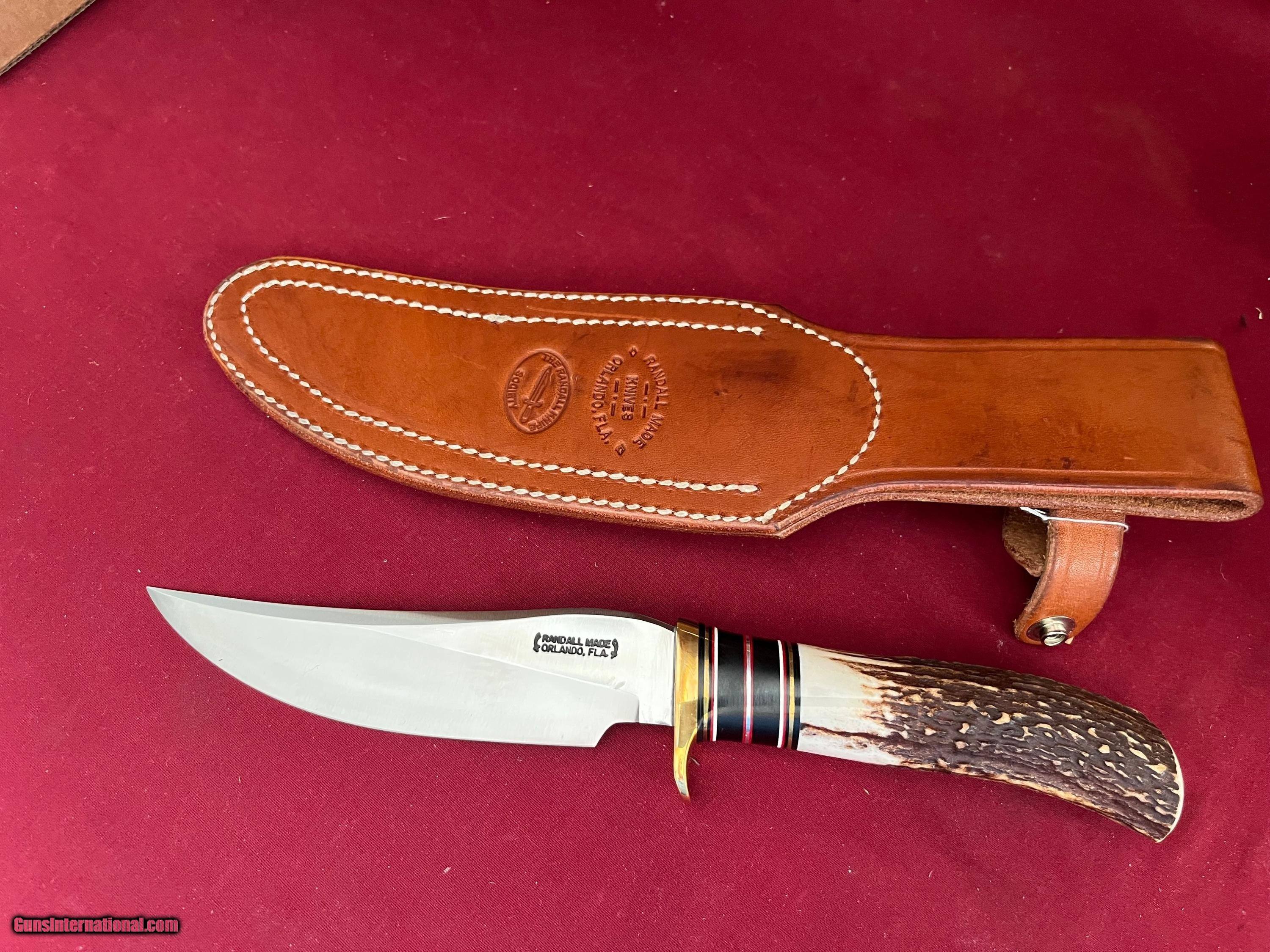 RANDALL RKS COLLECTORS SOCIETY KNIFE STAG