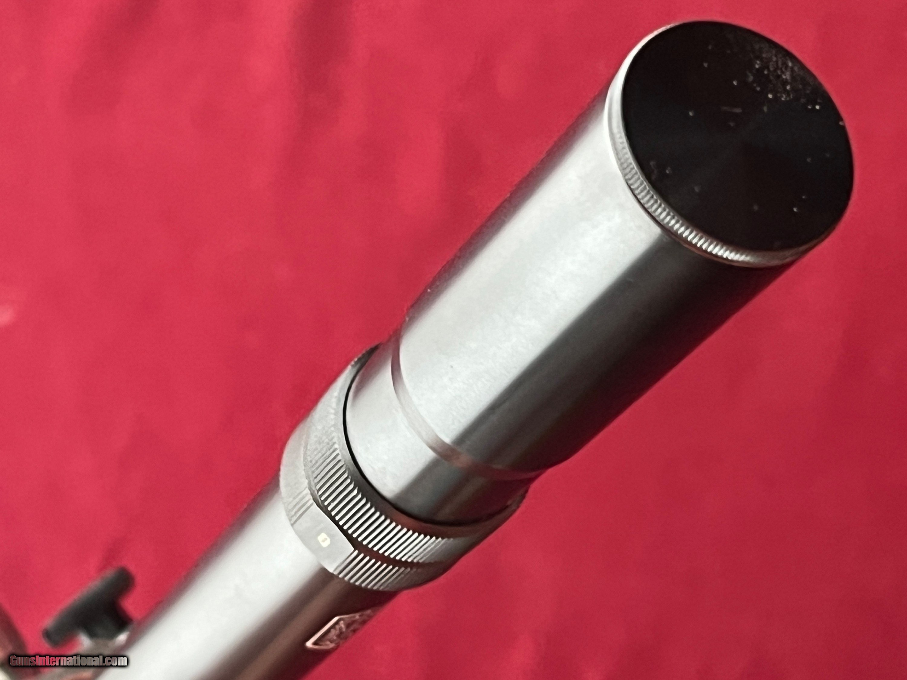 VINTAGE UNERTL RIFLE SCOPE 8X WITH UNERTL RINGS