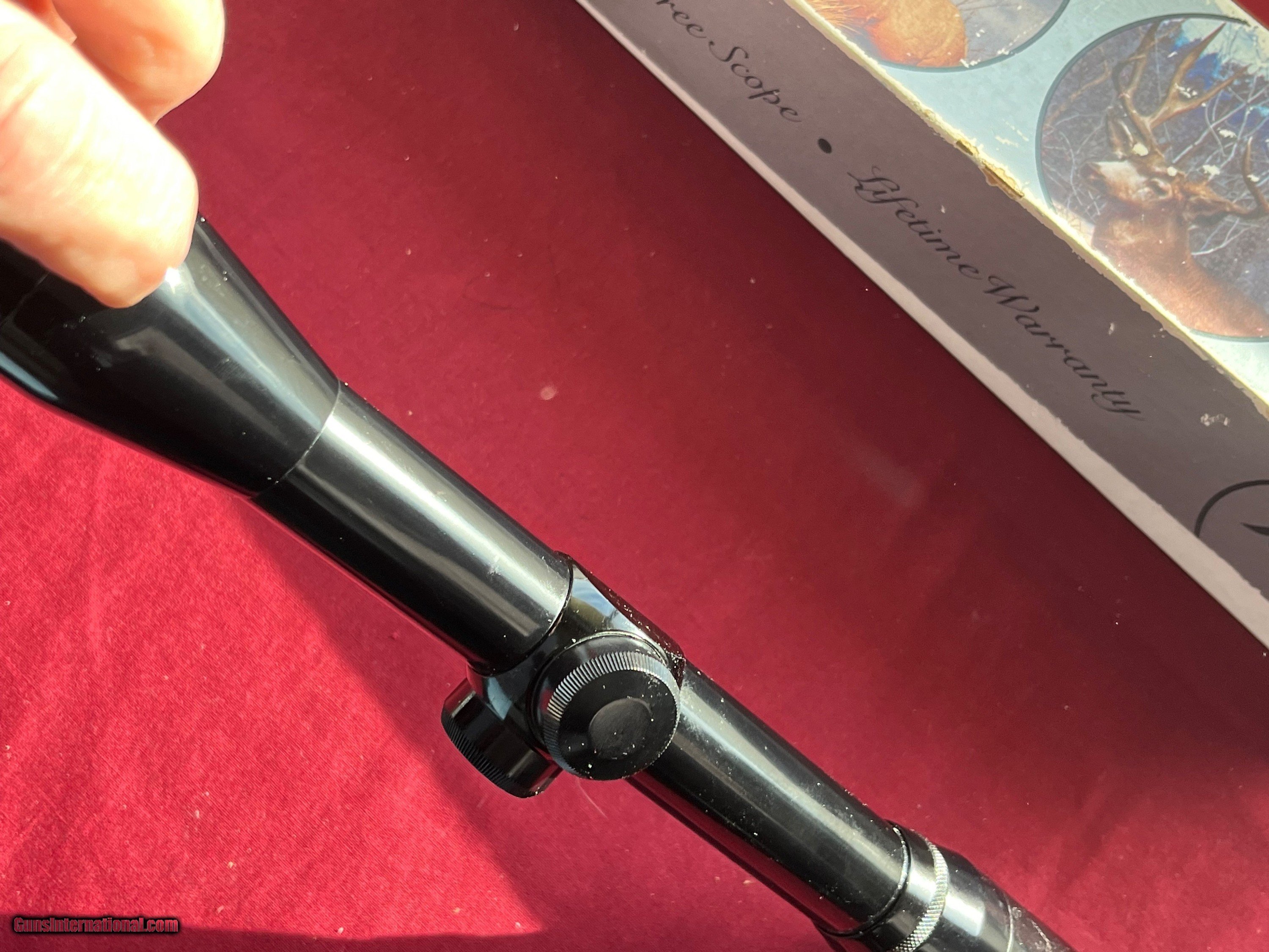 BURRIS 7X IER PLEX PISTOL SCOPE