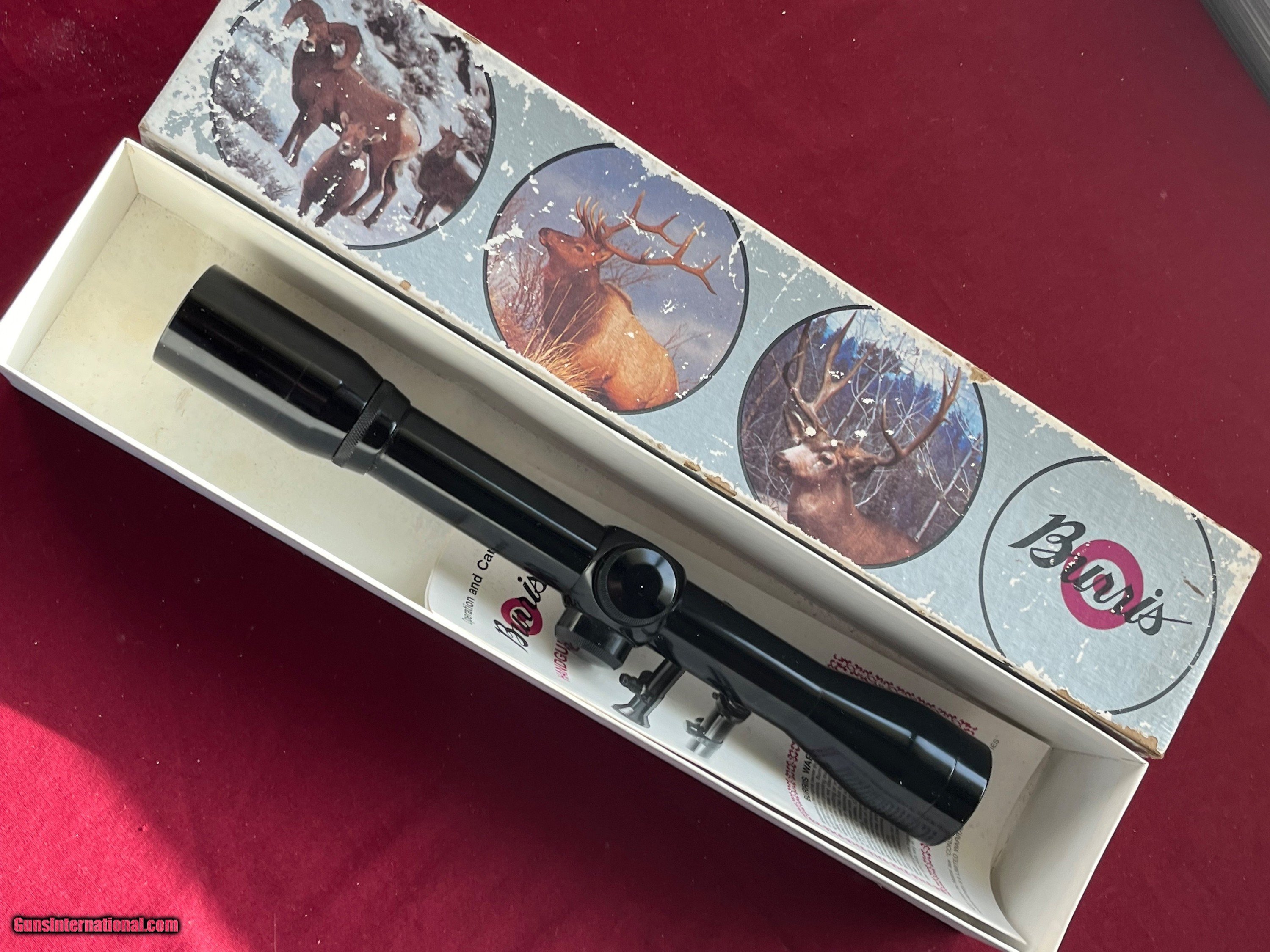 BURRIS 7X IER PLEX PISTOL SCOPE