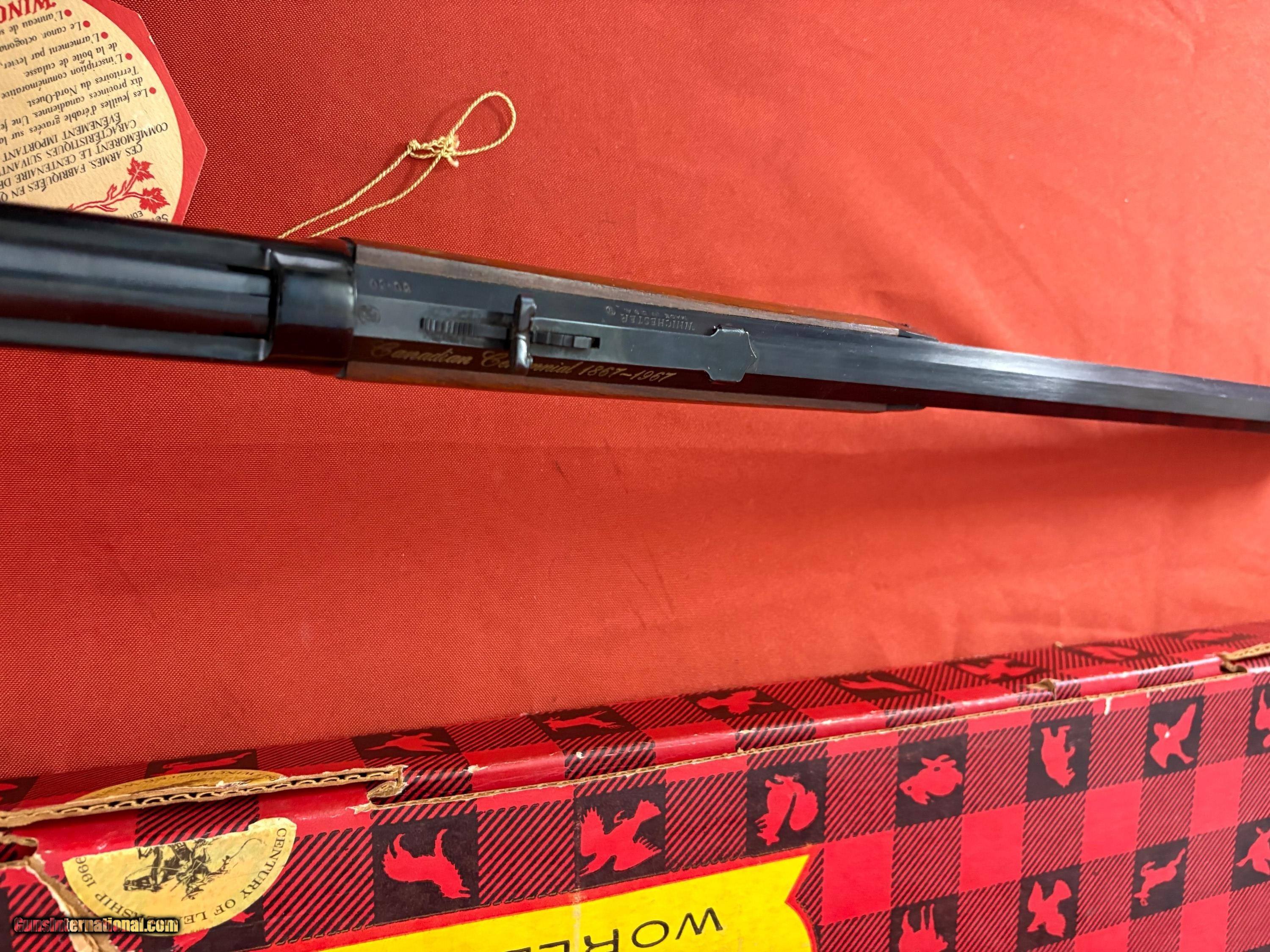 WINCHESTER MODEL 94 CANADIAN COMMEMORATIVE RIFLE 30-30 OCTAGON CARBINE ...