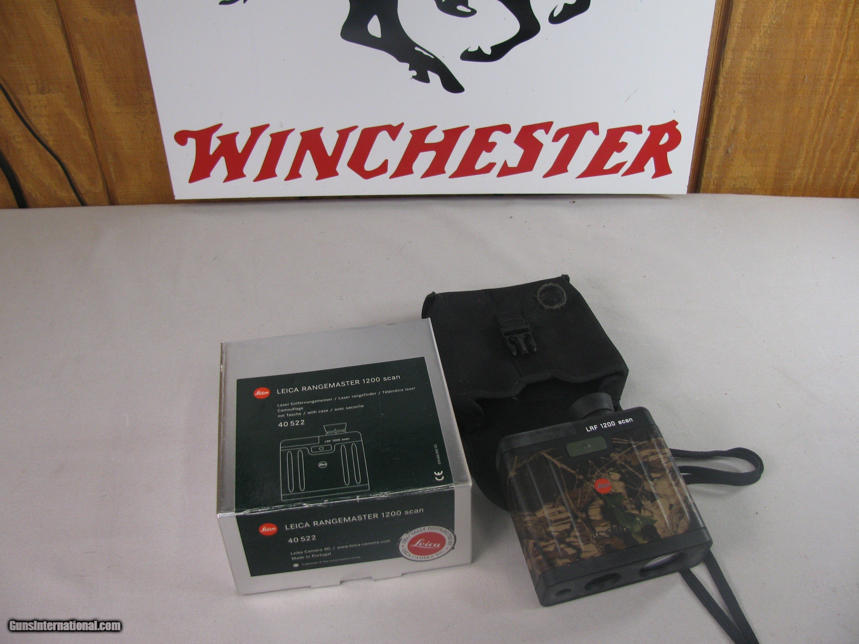 8759 Leica Rangemaster 1200 scan 40522, Laser Range Finder, Has Box ...