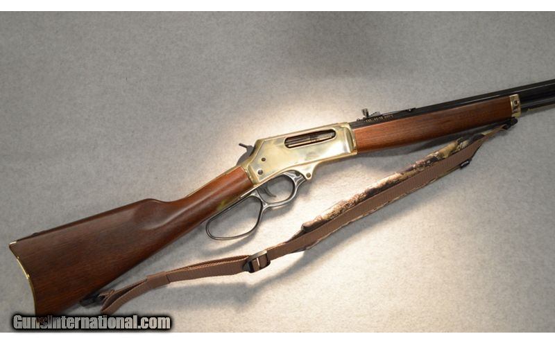 Henry ~ Lever Action Brass Octagon Barrel ~ 45-70 Gov.