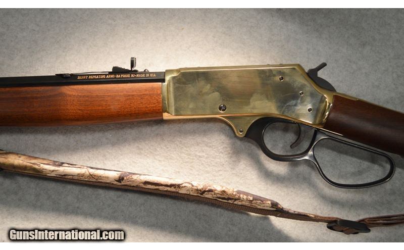 Henry ~ Lever Action Brass Octagon Barrel ~ 45-70 Gov.