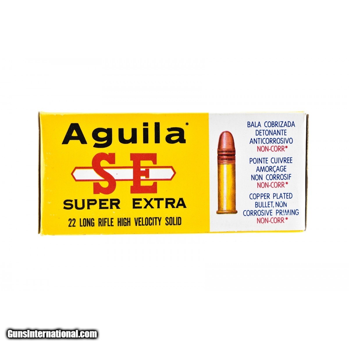 "Aguila .22 Long Rifle Super Extra Brick Vintage Ammunition (AM91)"