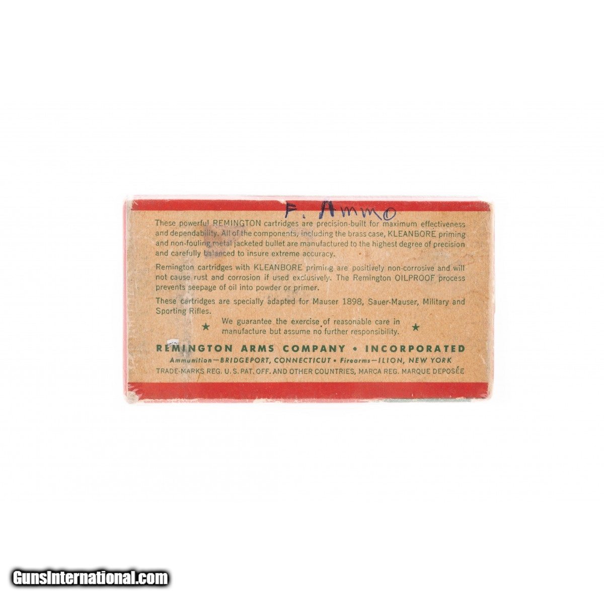 remington 8mm mauser ammo