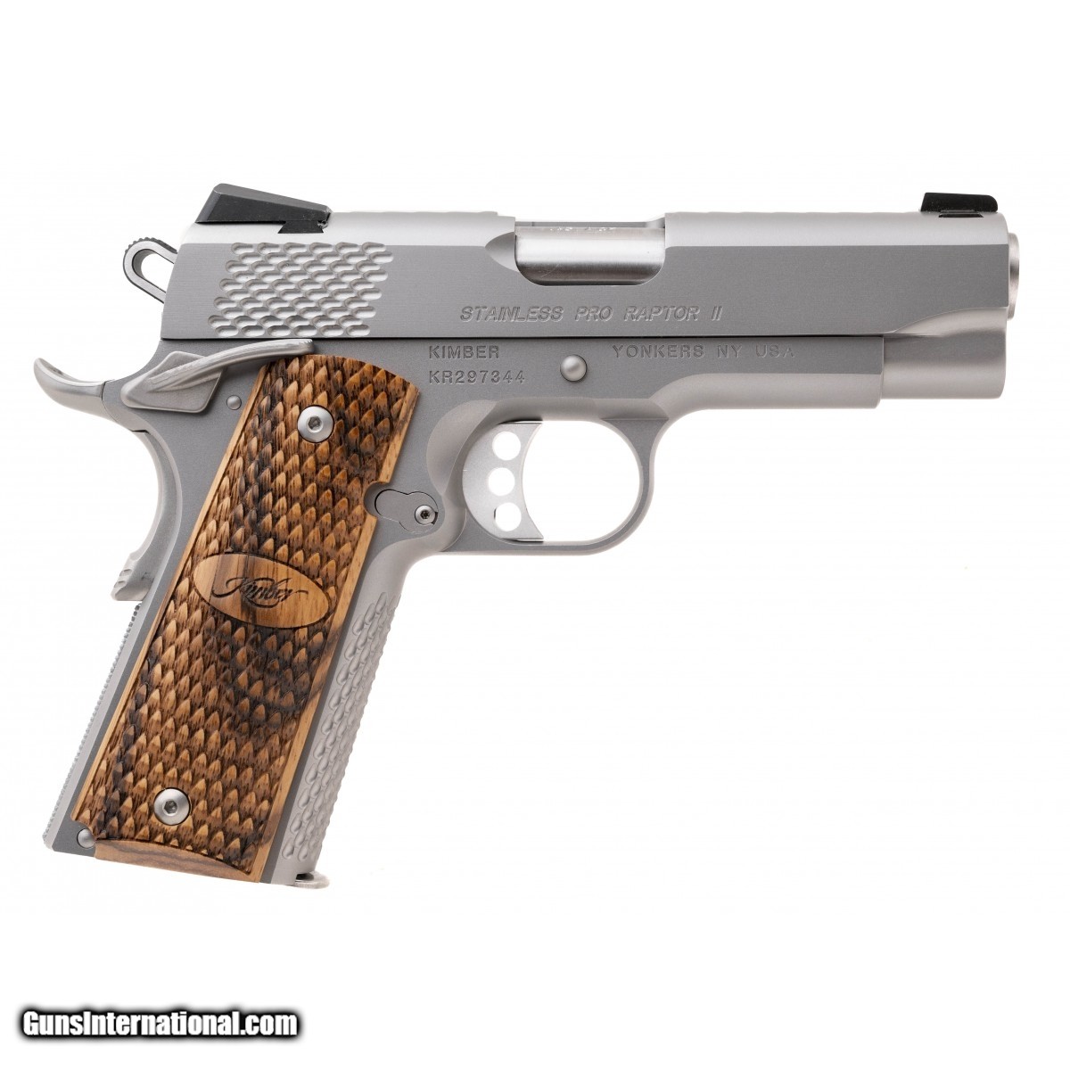 "Kimber Stainless PRO Raptor II .45 ACP (NGZ1731) NEW"