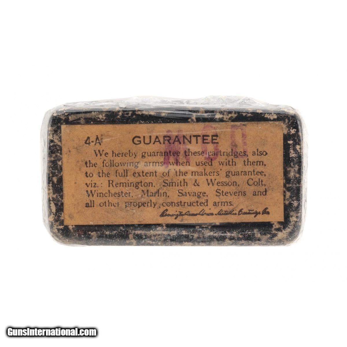 ".22 Long R.F. Smokeless By Rem. UMC (AM866)"