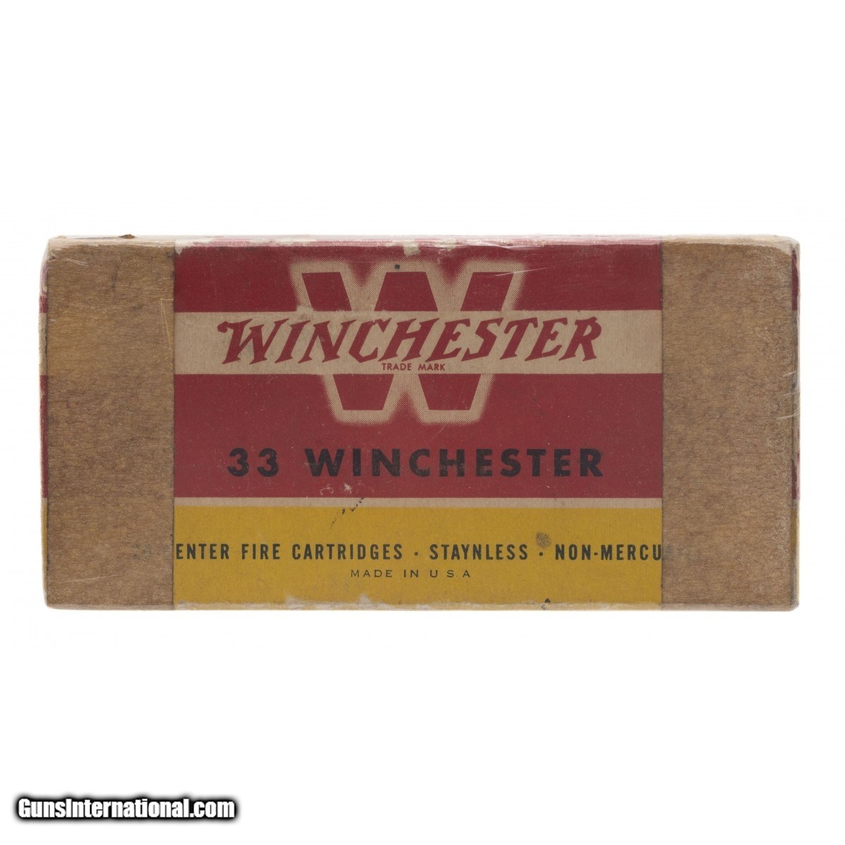 ".33 Winchester CF Cartridges (AM1038)"