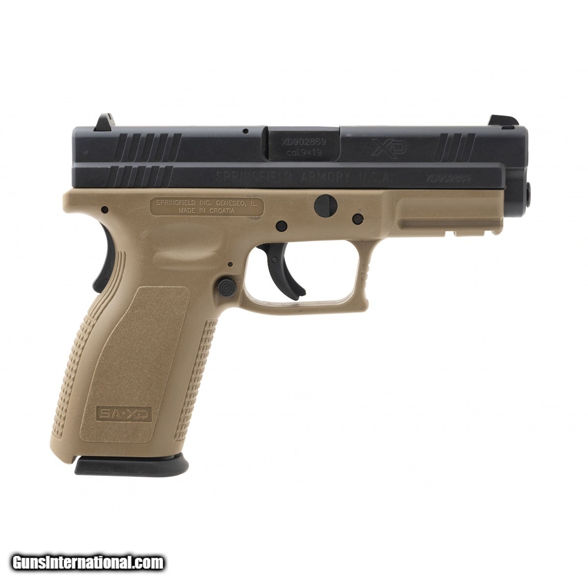 "Springfield XD-9 Pistol 9mm (PR63594)"