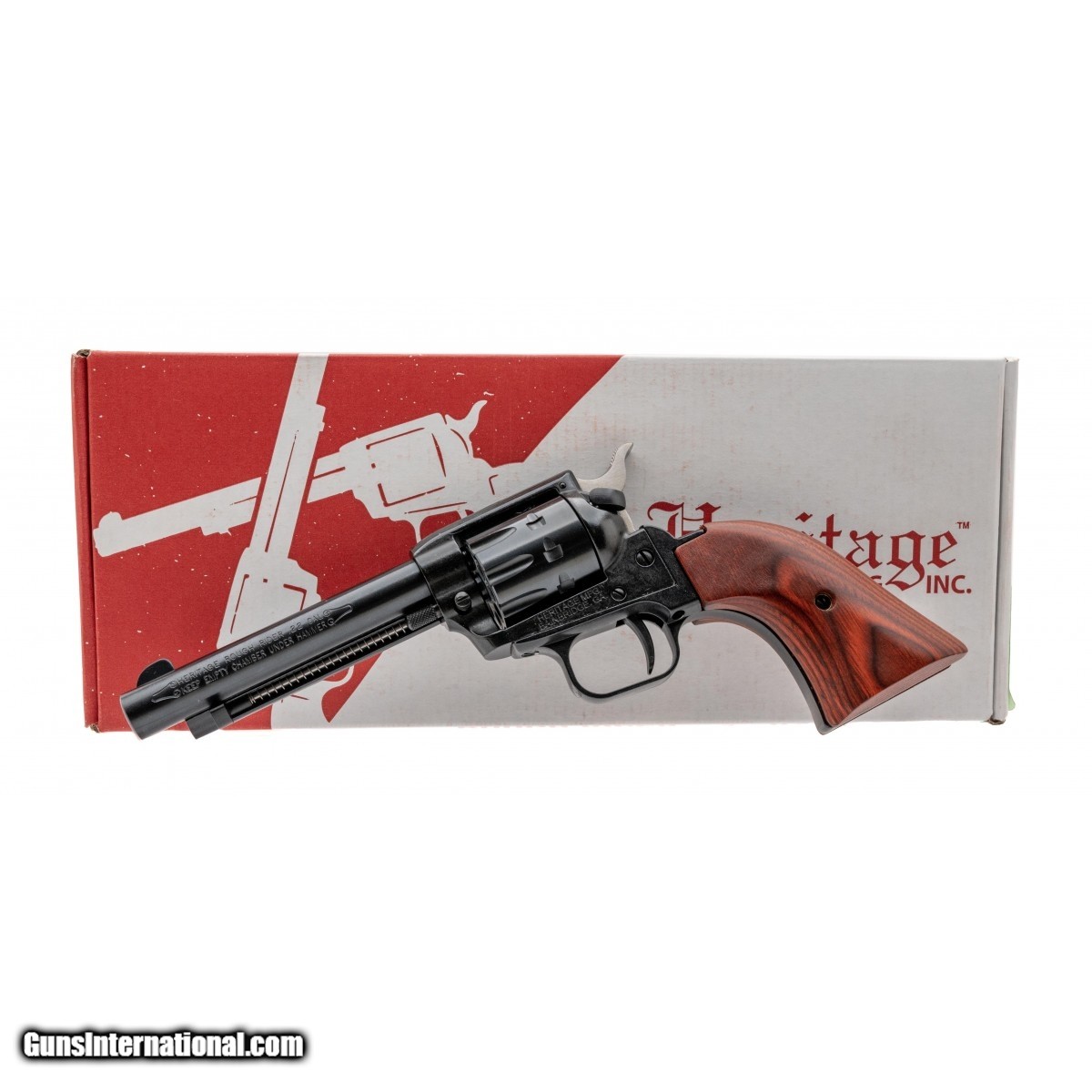 "Heritage Rough Rider Cocobolo Revolver .22LR/.22WMR (NGZ3770) NEW"