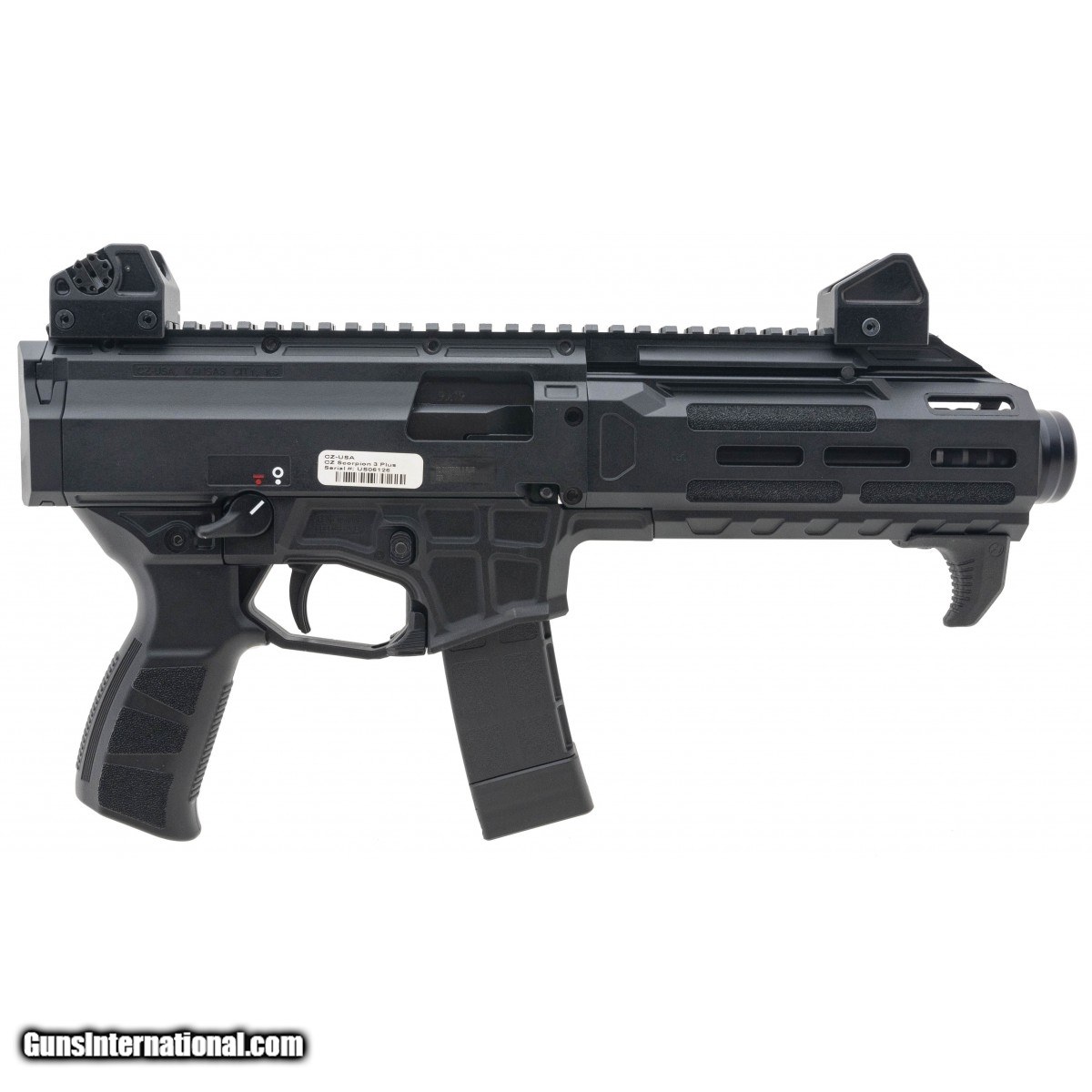 "CZ Scorpion 3 Plus 9mm (NGZ2418) NEW"