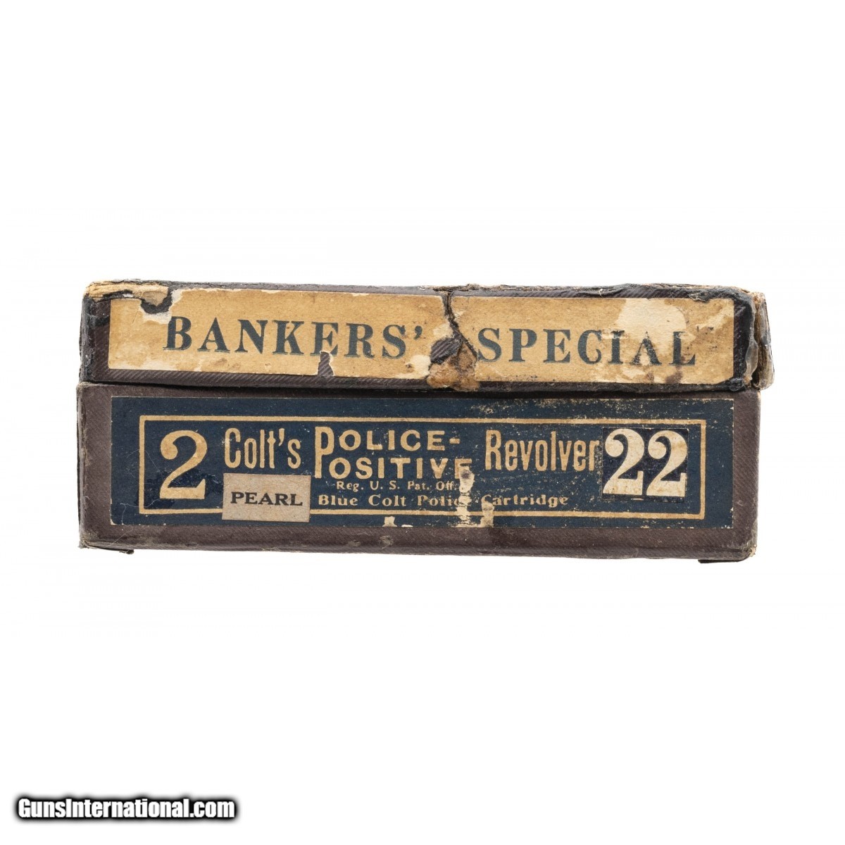 "Colt police positive revolver 22 box (MIS2339)"