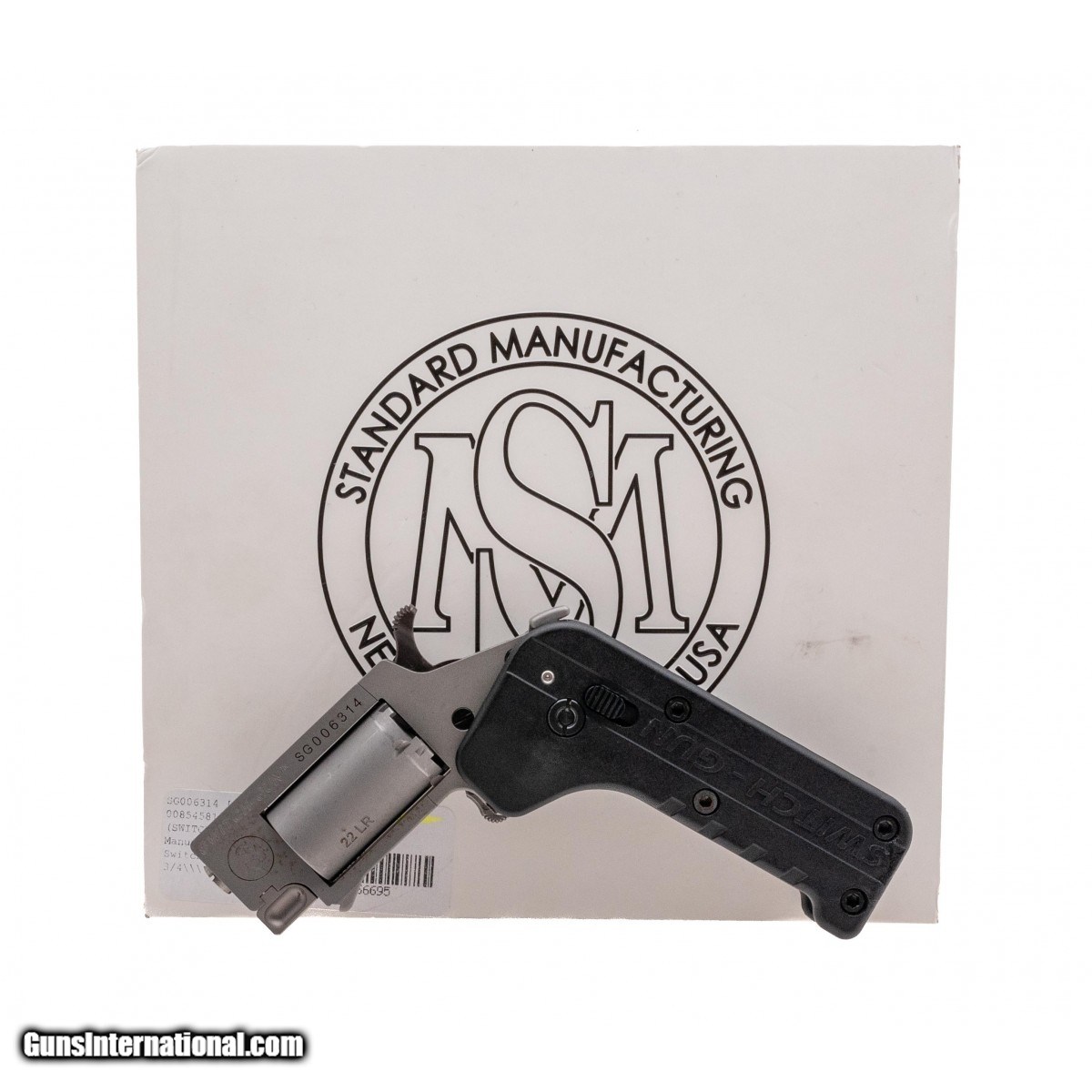 "Standard Manufacturing Switch-Gun Revolver .22LR (PR65995)"