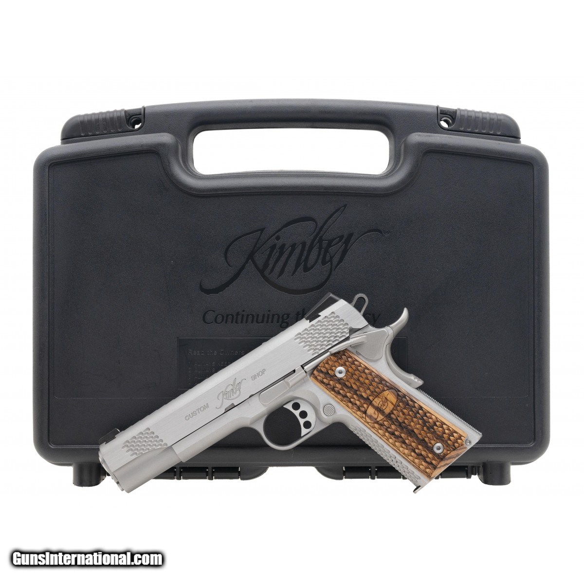"Kimber Stainless Raptor II Pistol 10mm (PR63836)"