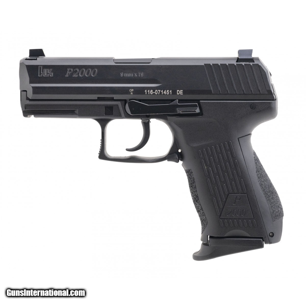 "Heckler & Koch P2000 pistol 9mm (PR66421)"