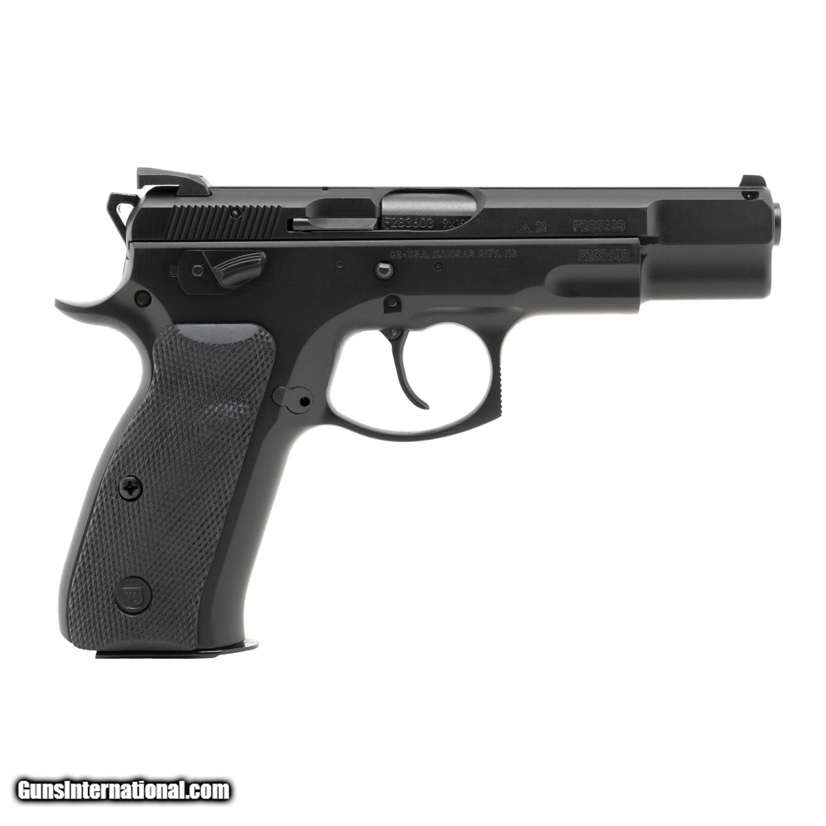 "CZ 75 B 9mm (NGZ1034) NEW"