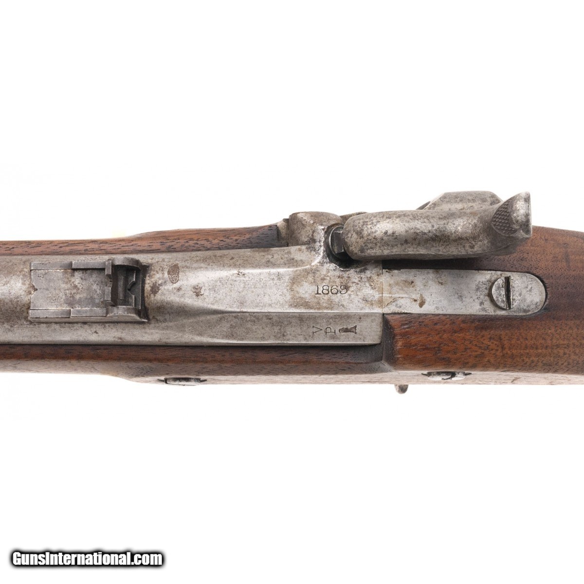 "U.S. Springfield Model 1863 rifled musket Type 1 .58 caliber (AL9856 ...