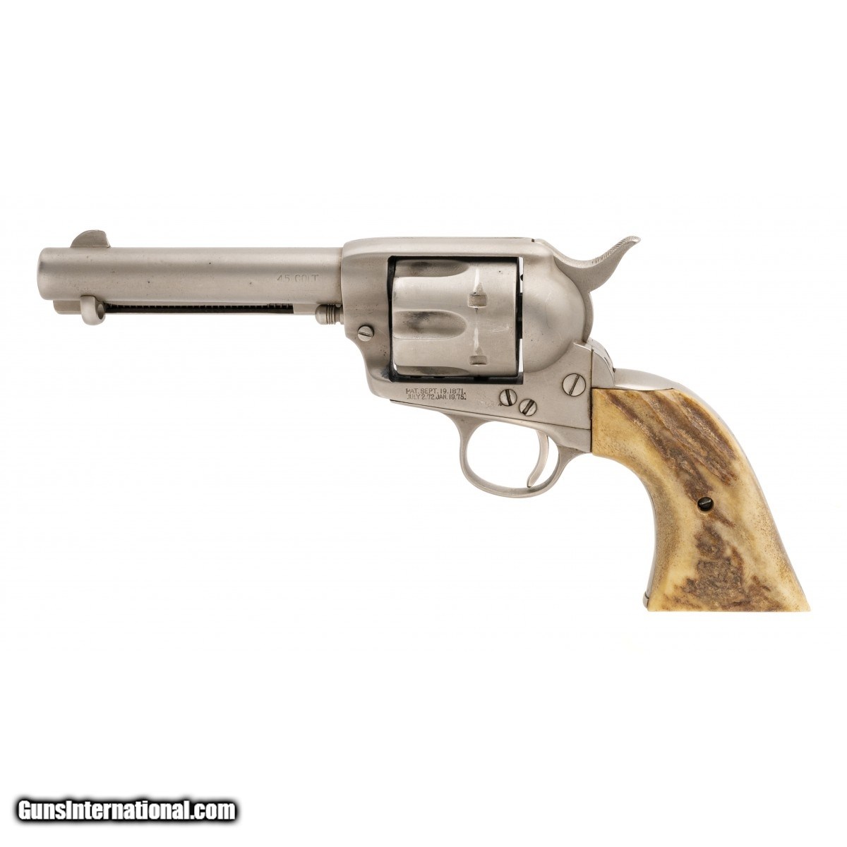 "Colt Single Action Army 1st Gen Revolver .45 LC (C19987)"