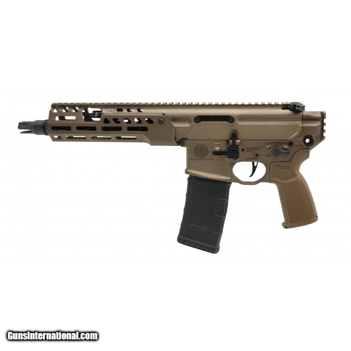 "(SN: 63J060079) Sig Sauer MCX Spear LT Pistol .300 BLK (NGZ4025) NEW"
