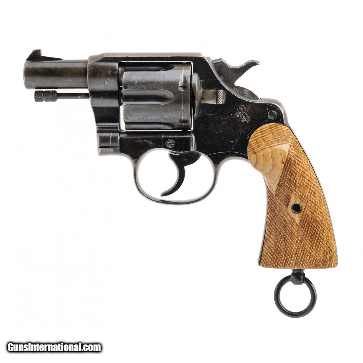 "Colt New Service Custom Snubnose Revolver .45 LC (C18505)"