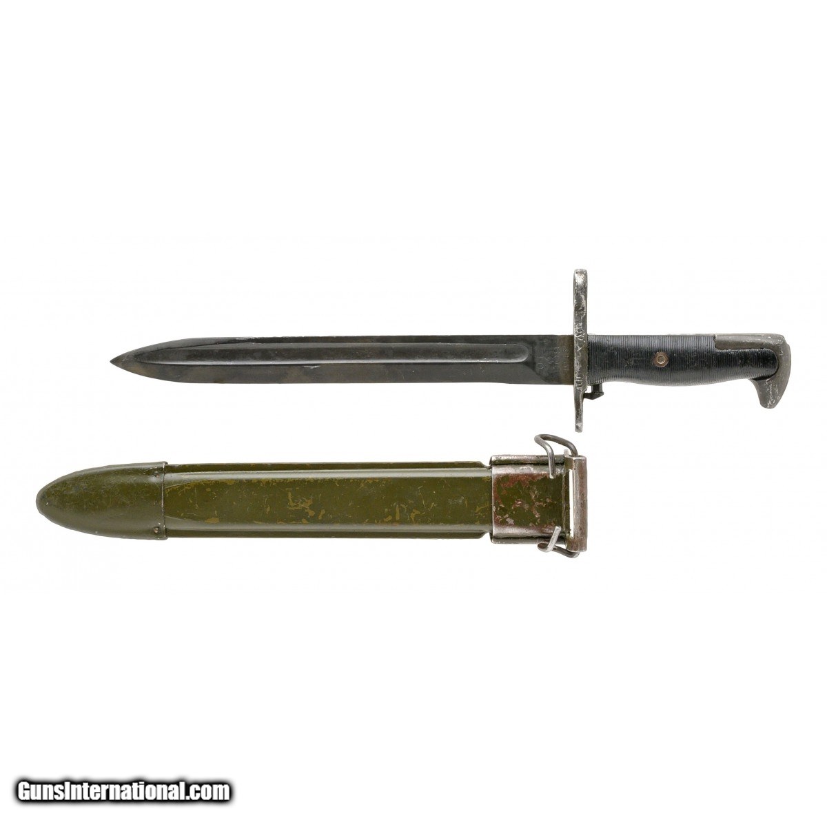 "US 1943 M1 Garand Bayonet W/Scabbard (MEW4219) Consignment"