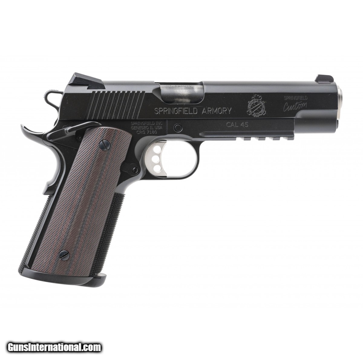 "Springfield Custom Shop 1911 HRT Professional Operator Pistol .45 ACP ...