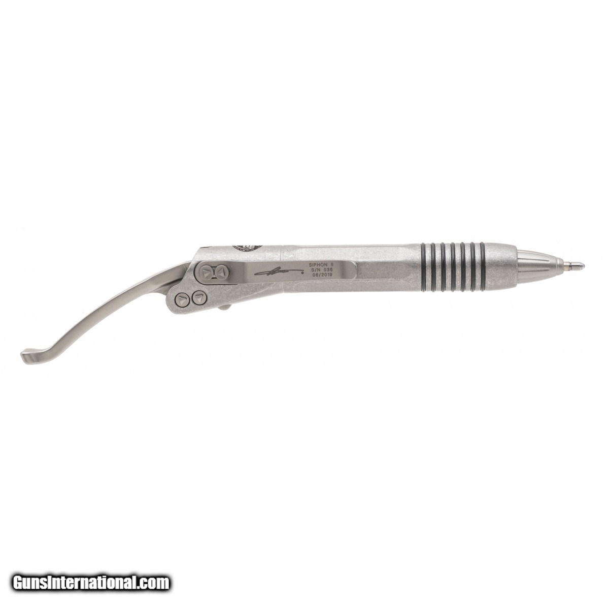 "Microtech Siphon II Stainless Pen (MIS3162)"