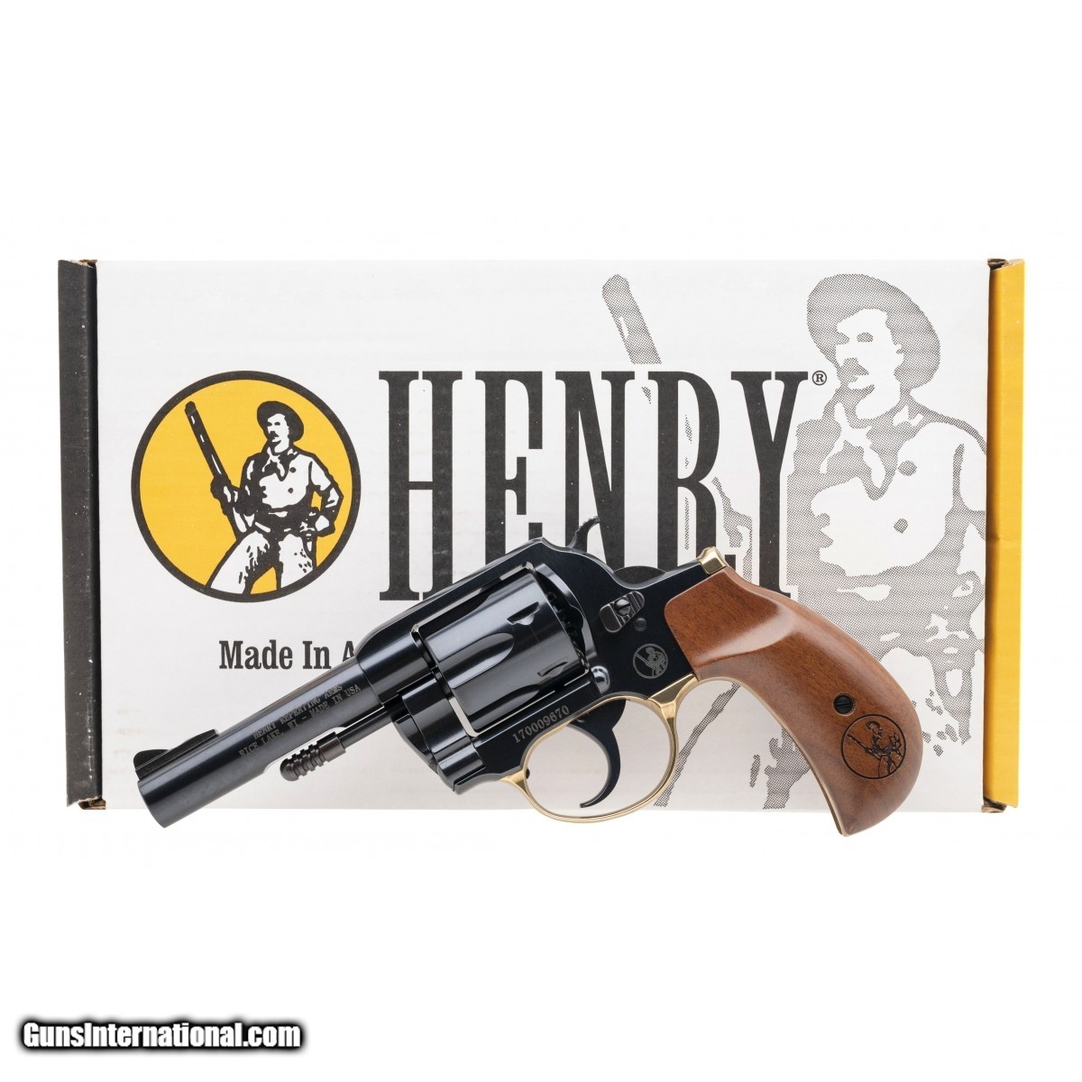 "Henry Big Boy Revolver .357 Mag/.38 Special (NGZ4987) New"