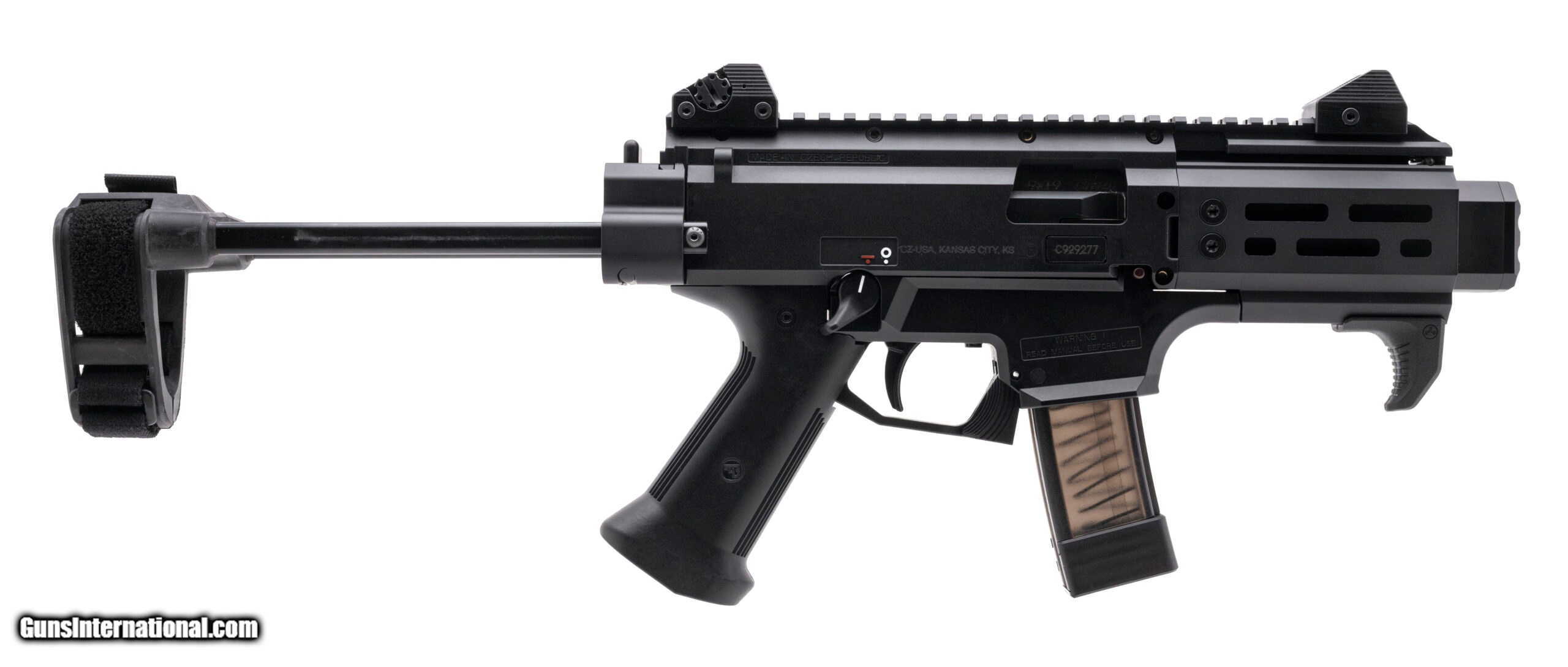 "CZ Scorpion Evo 3 S2 Pistol 9mm (PR72049)"