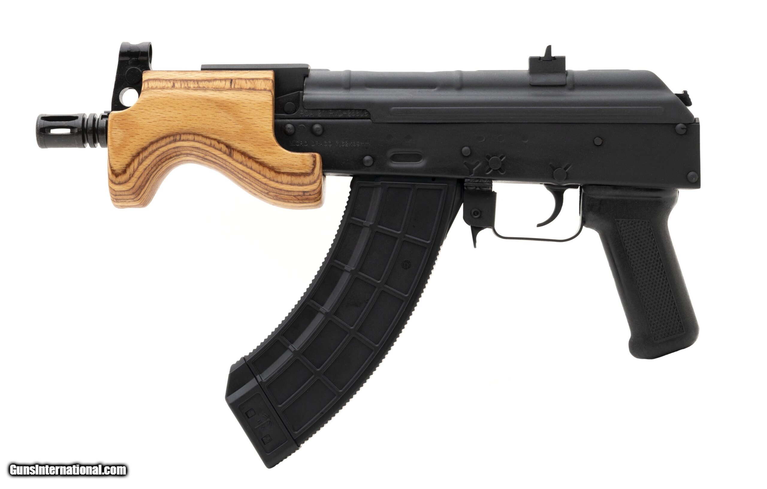 "(SN: ROA24PMD-55476) Century Arms Micro Draco 7.62X39mm (NGZ1202) NEW"