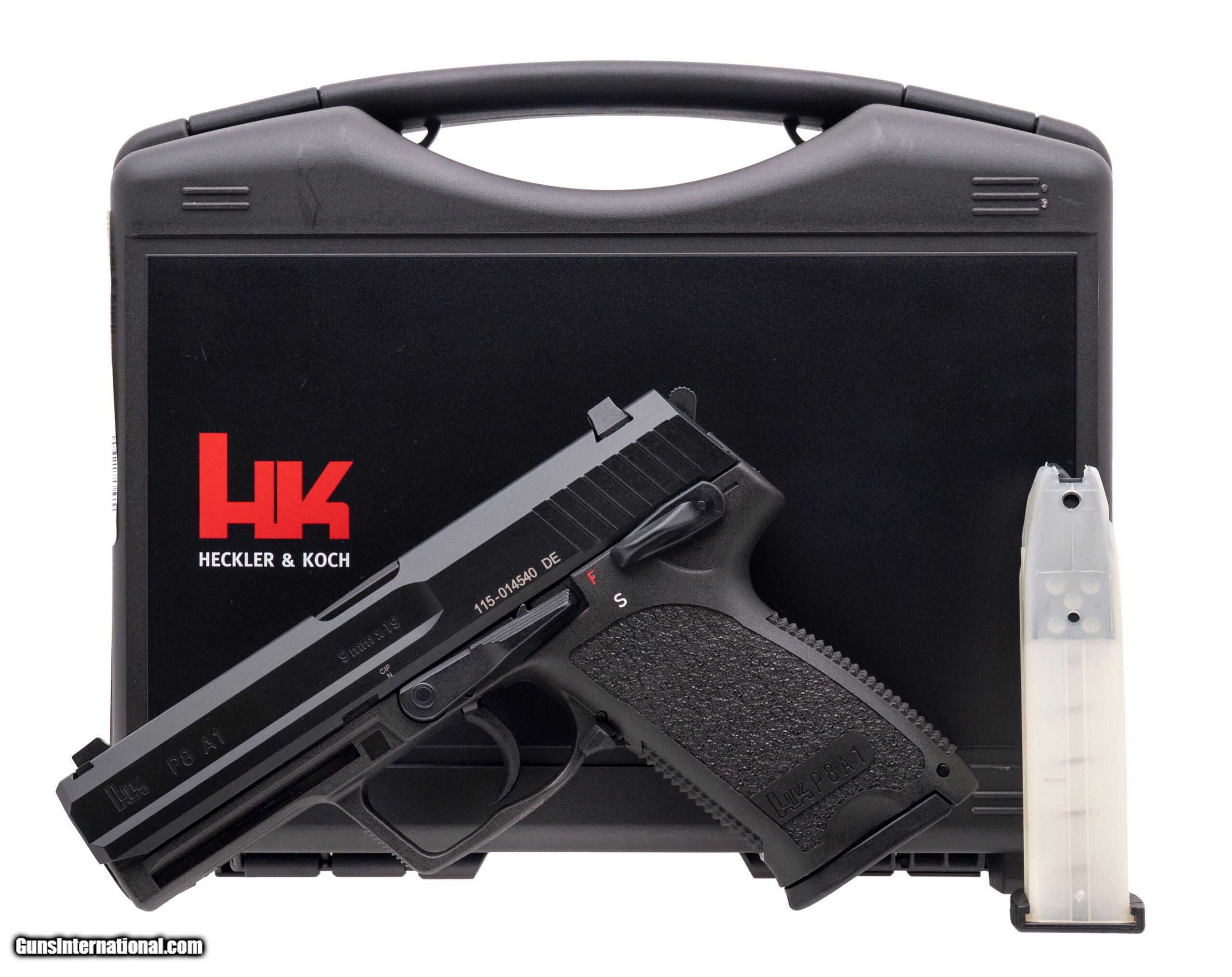"(SN: 115-014540) Heckler & Koch P8 A1 Pistol 9mm (NGZ5713) NEW"