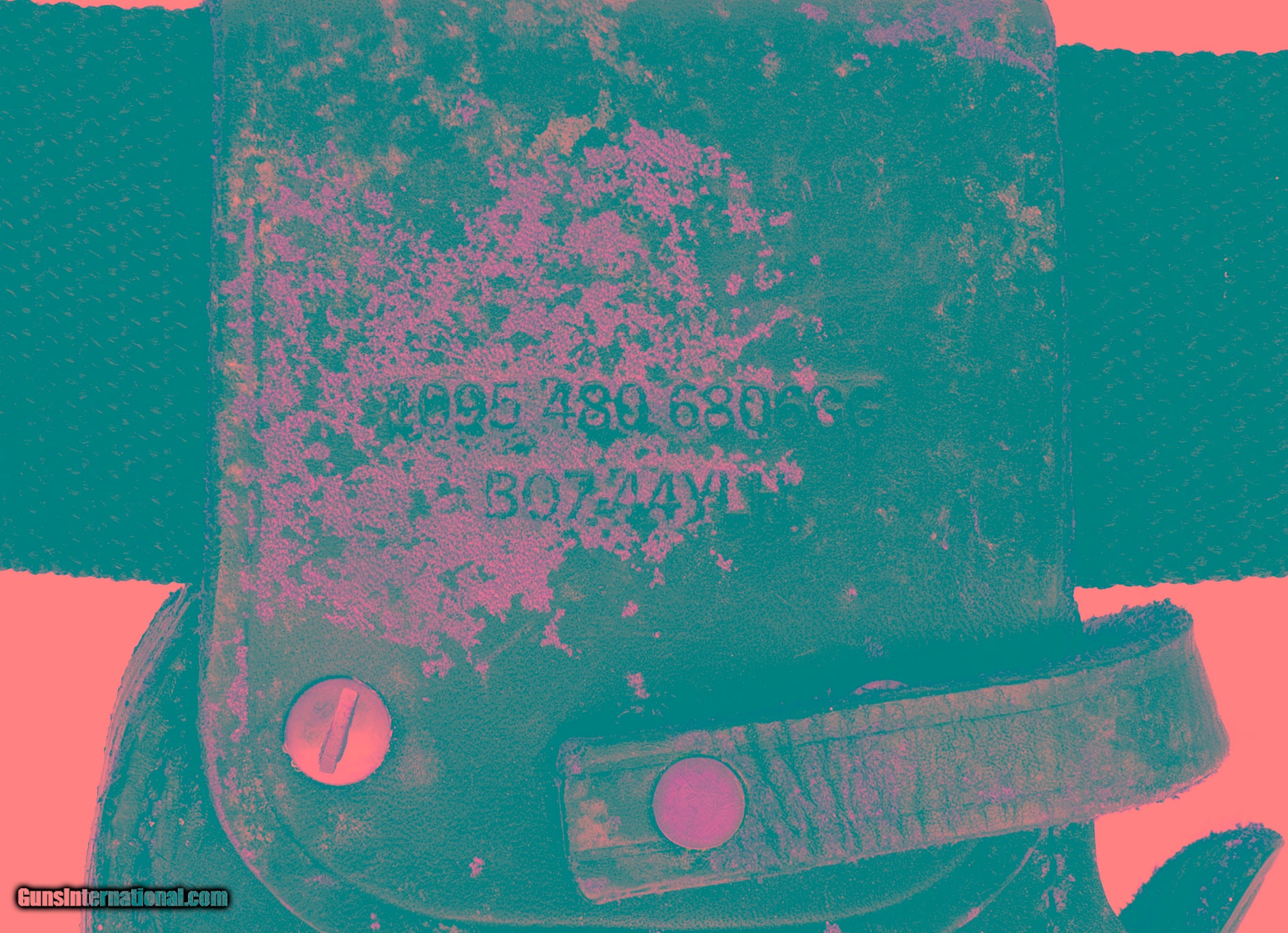 "USGI ALICE type pistol belt with leather holster (MIS3310)" for sale