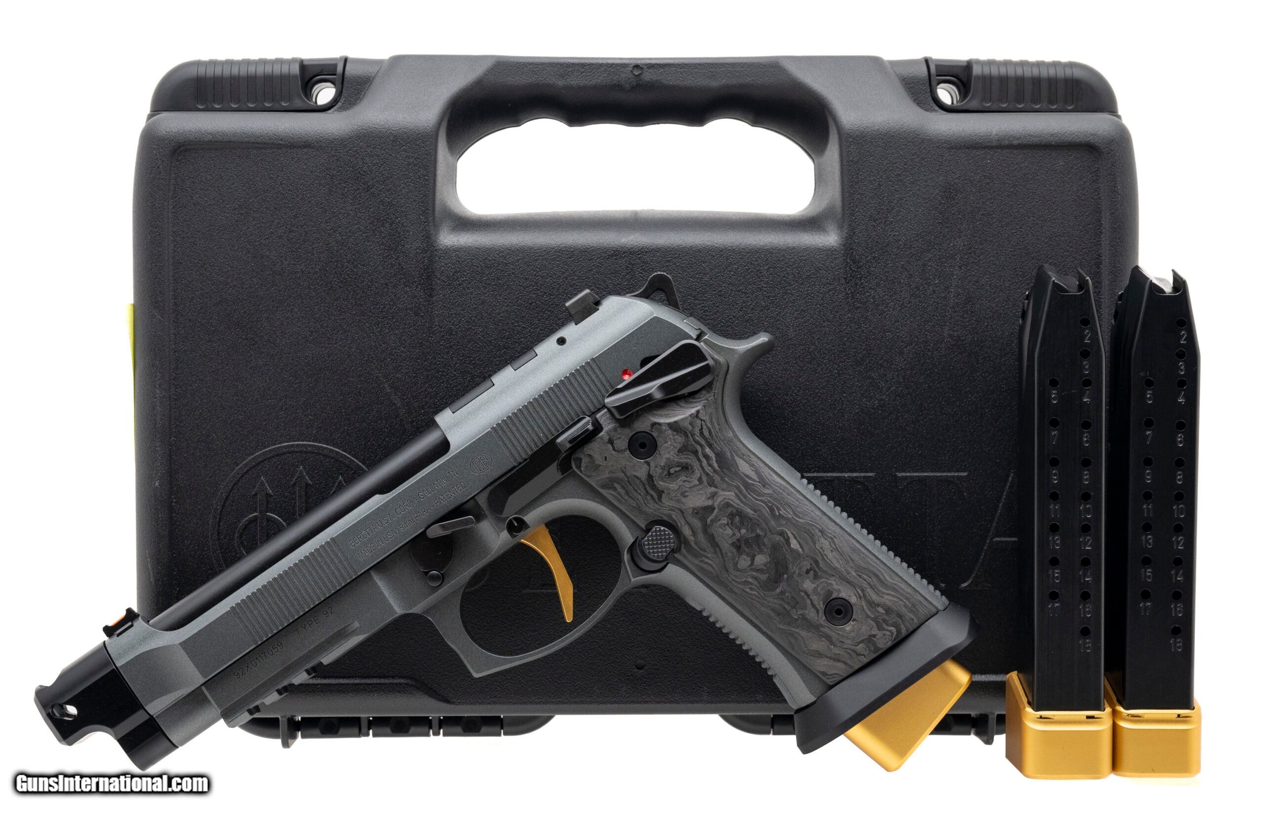 "(SN: 92X0116114) Beretta 92XI Corsa Special Edition Pistol 9mm (L2025 ...