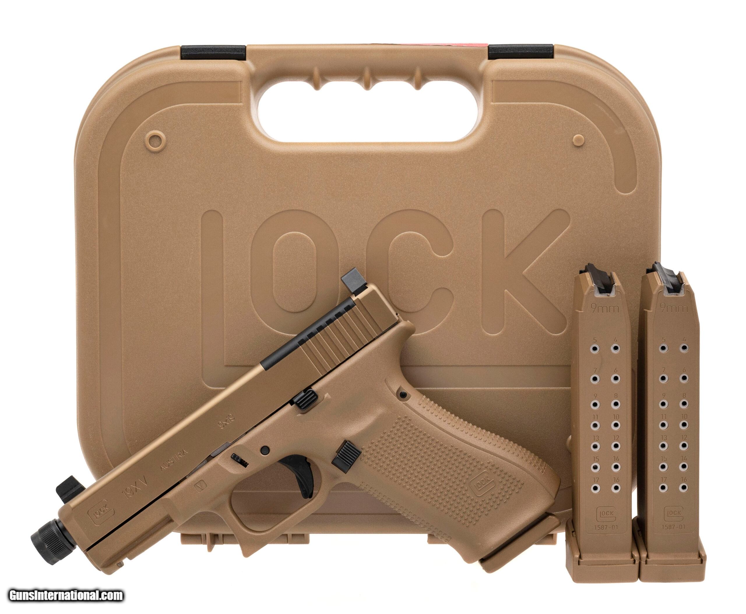 "(SN: CHDH156) Glock 19X V MOS TB Pistol 9mm (L2025-15071) NEW" for sale